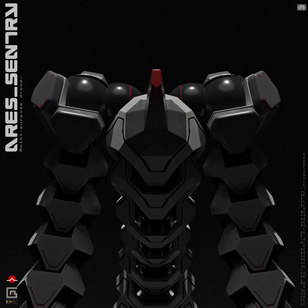 ArtStation - Ares Sentry