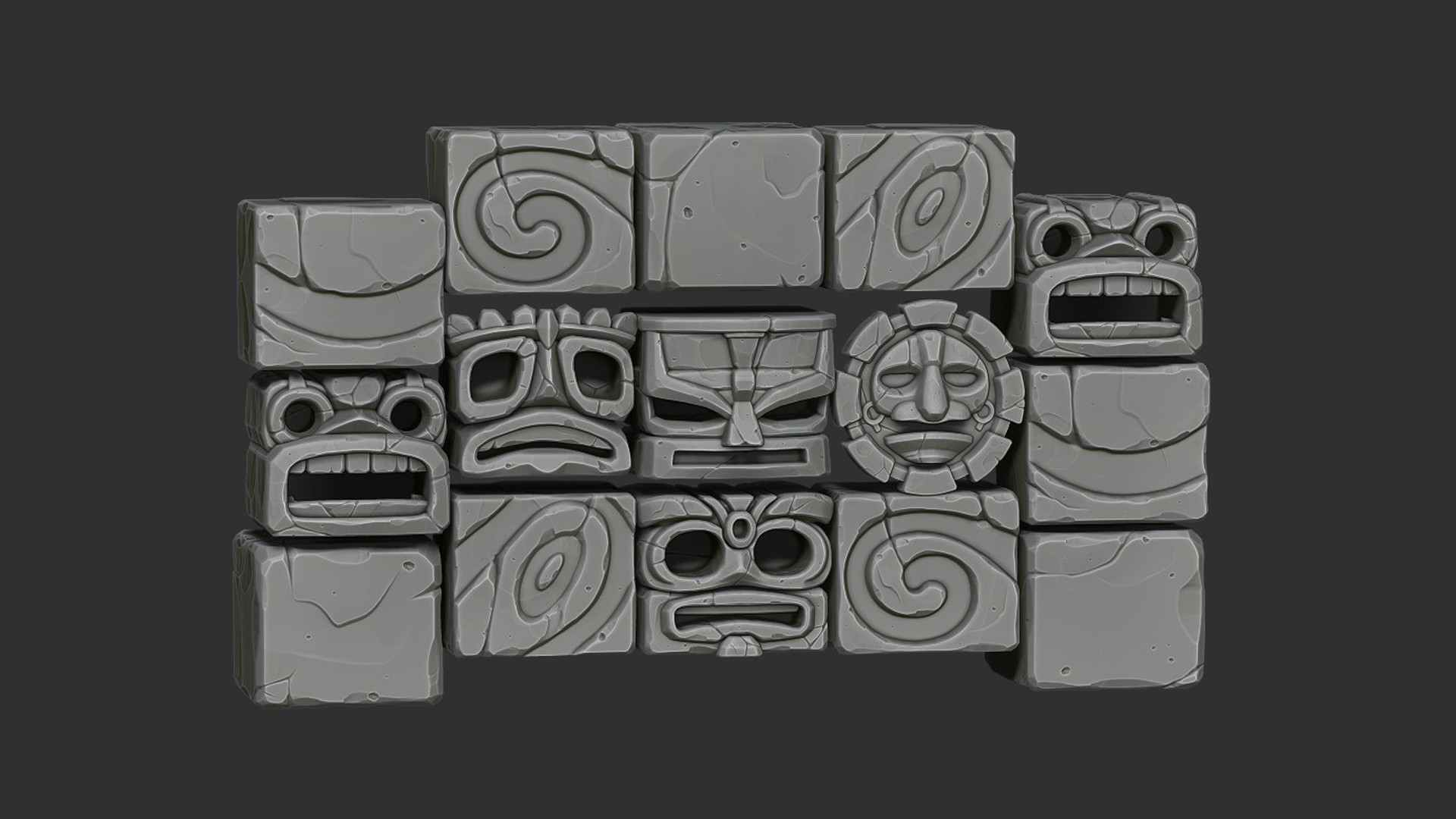 ArtStation - Aztec scene 1