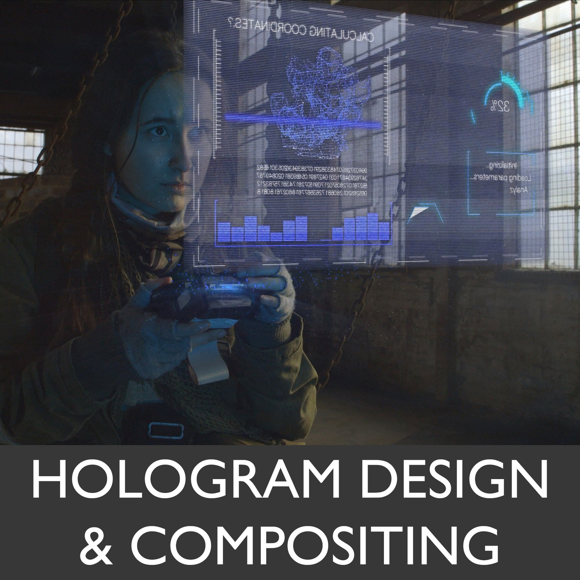 ArtStation - Hologram Design and Compositing