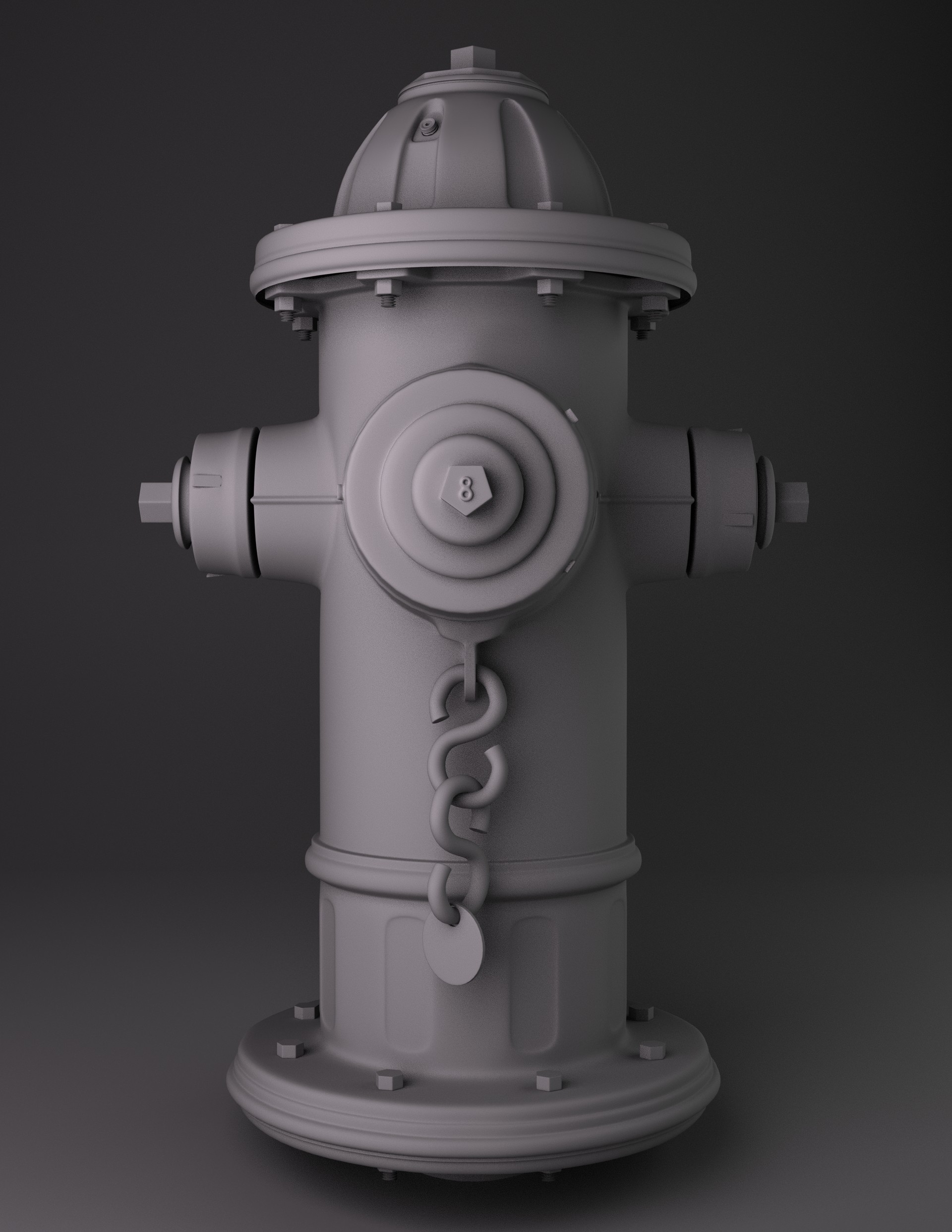 ArtStation - Fire Hydrant 3D Modeling