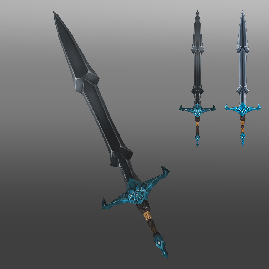 ArtStation - Frostlander Sword - 3D model