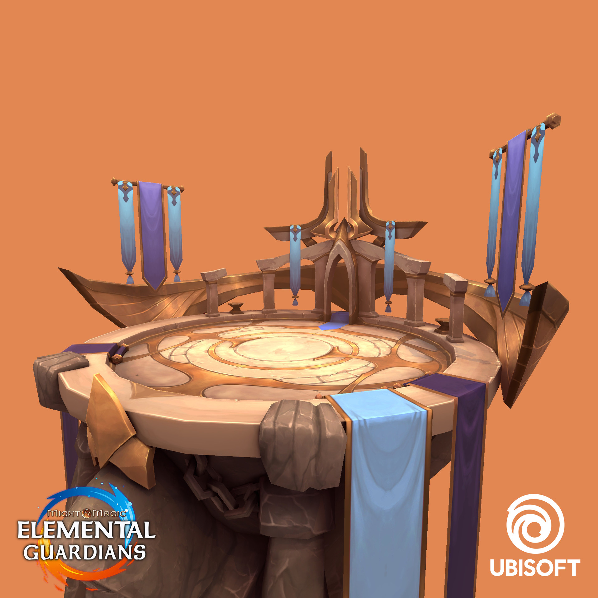 ArtStation - Maps for Might & Magic Elemental Guardians