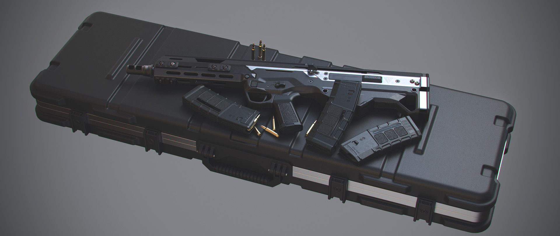 ArtStation - MSBS rifle (ver.2015)