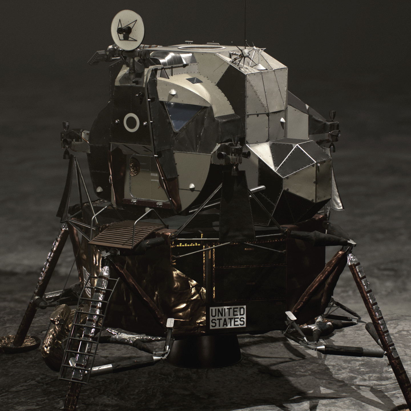 ArtStation - Lunar Module