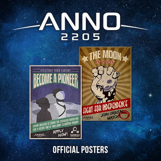 ArtStation - Anno 2205: Official Posters