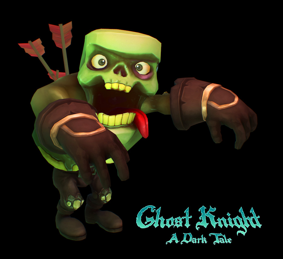 ArtStation - Ghost Knight: A Dark Tale - Undead Peasant
