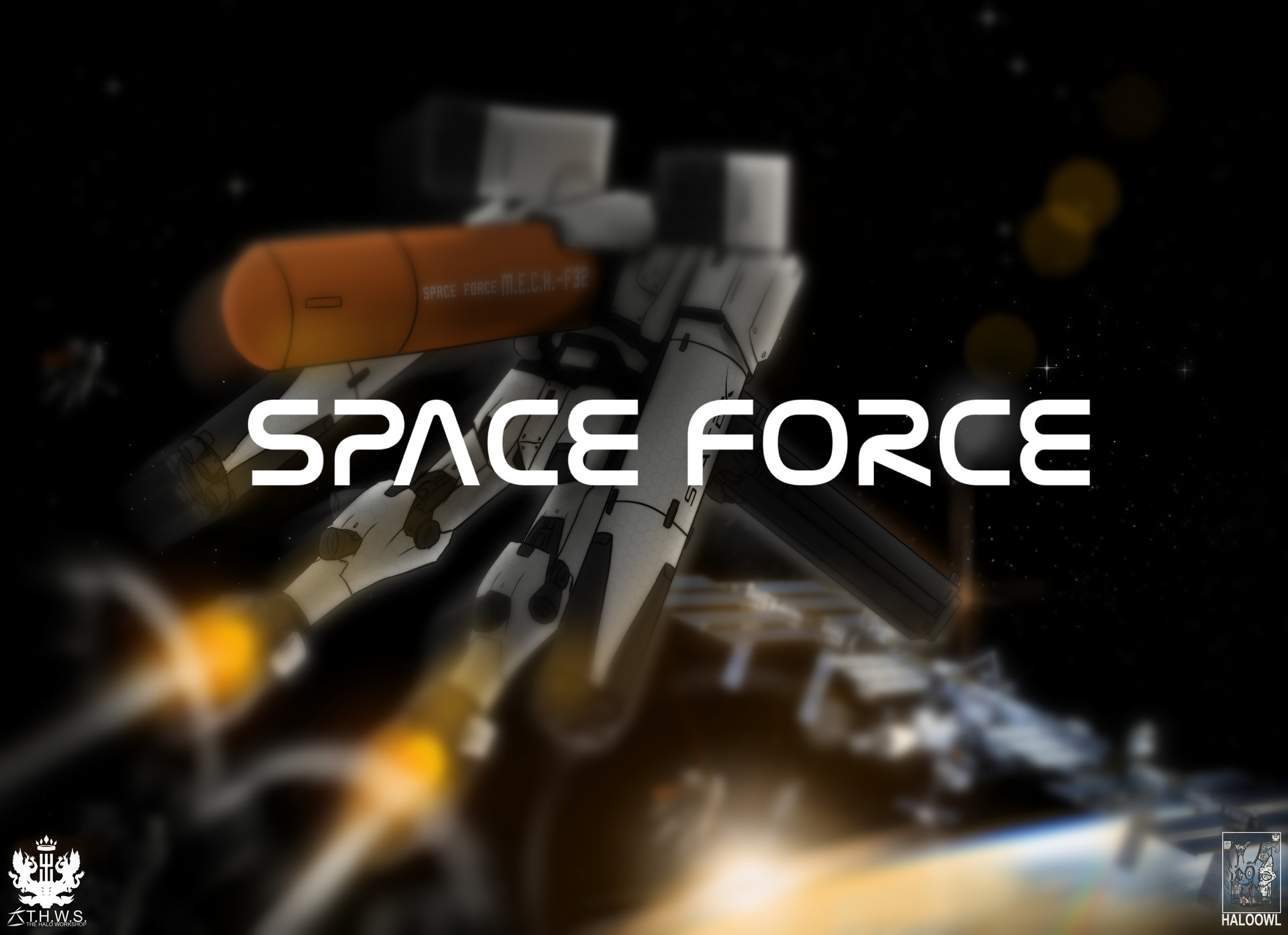ArtStation - SPACE FORCE MECH