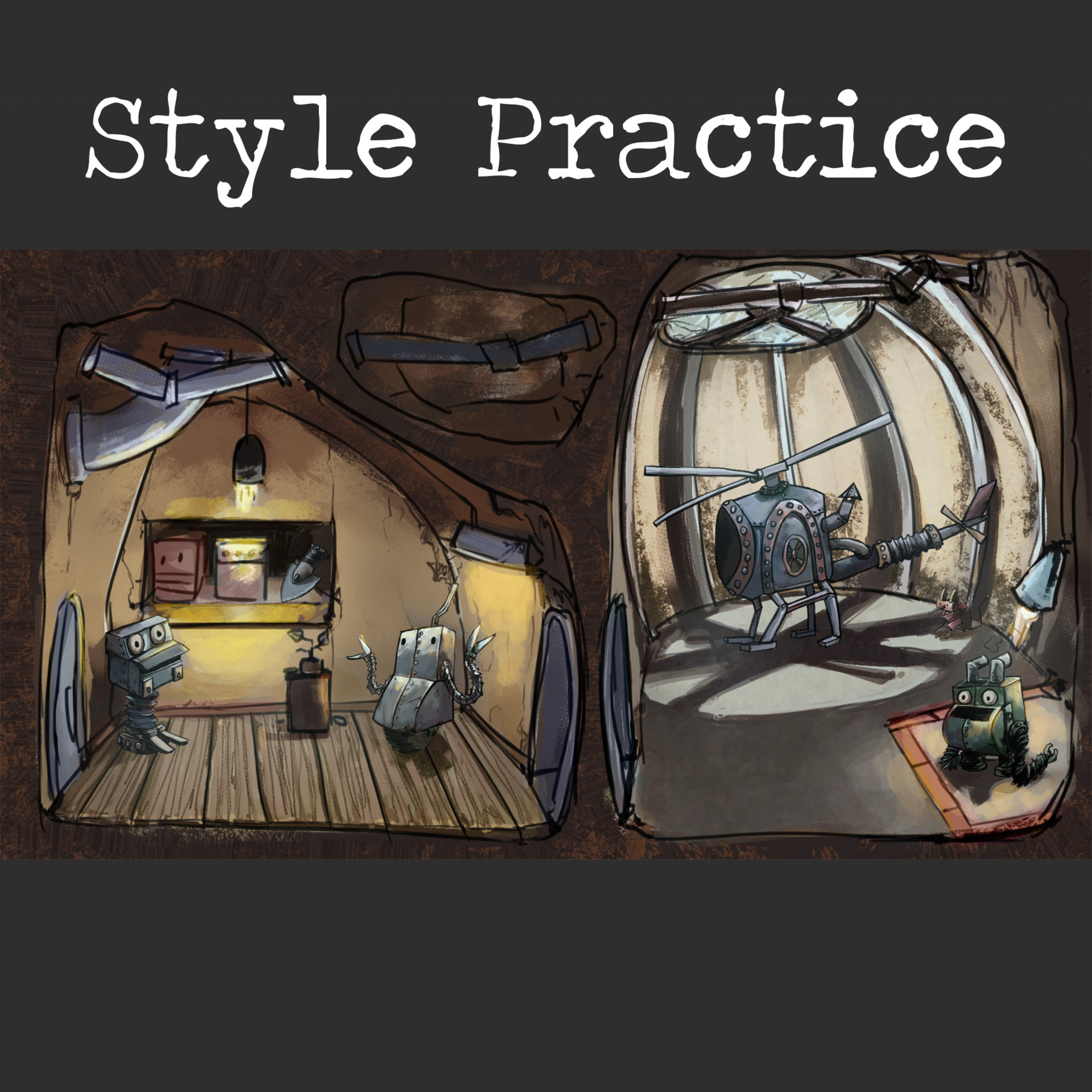 ArtStation - Machinarium Style