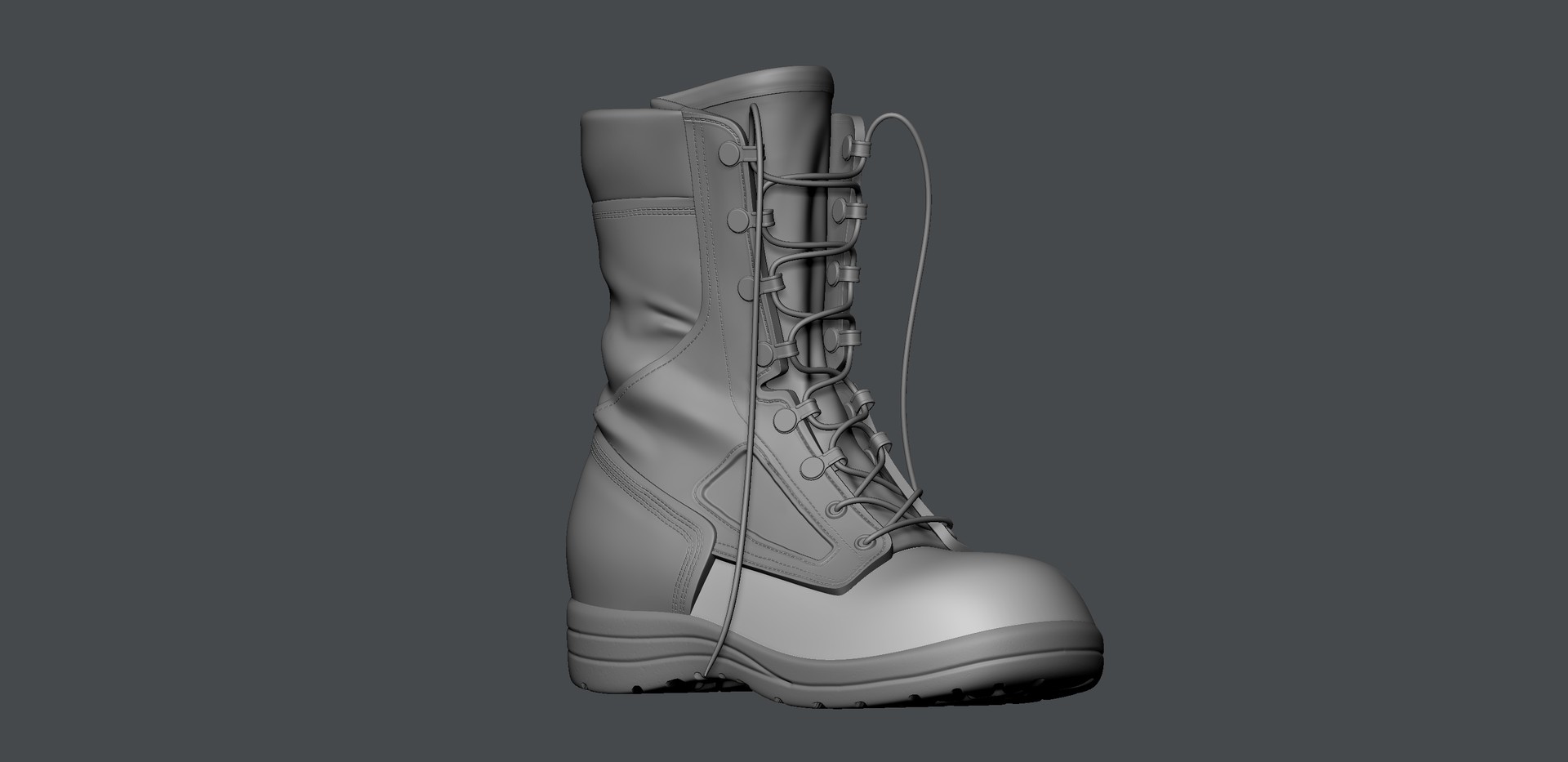 ArtStation - Combat Boot