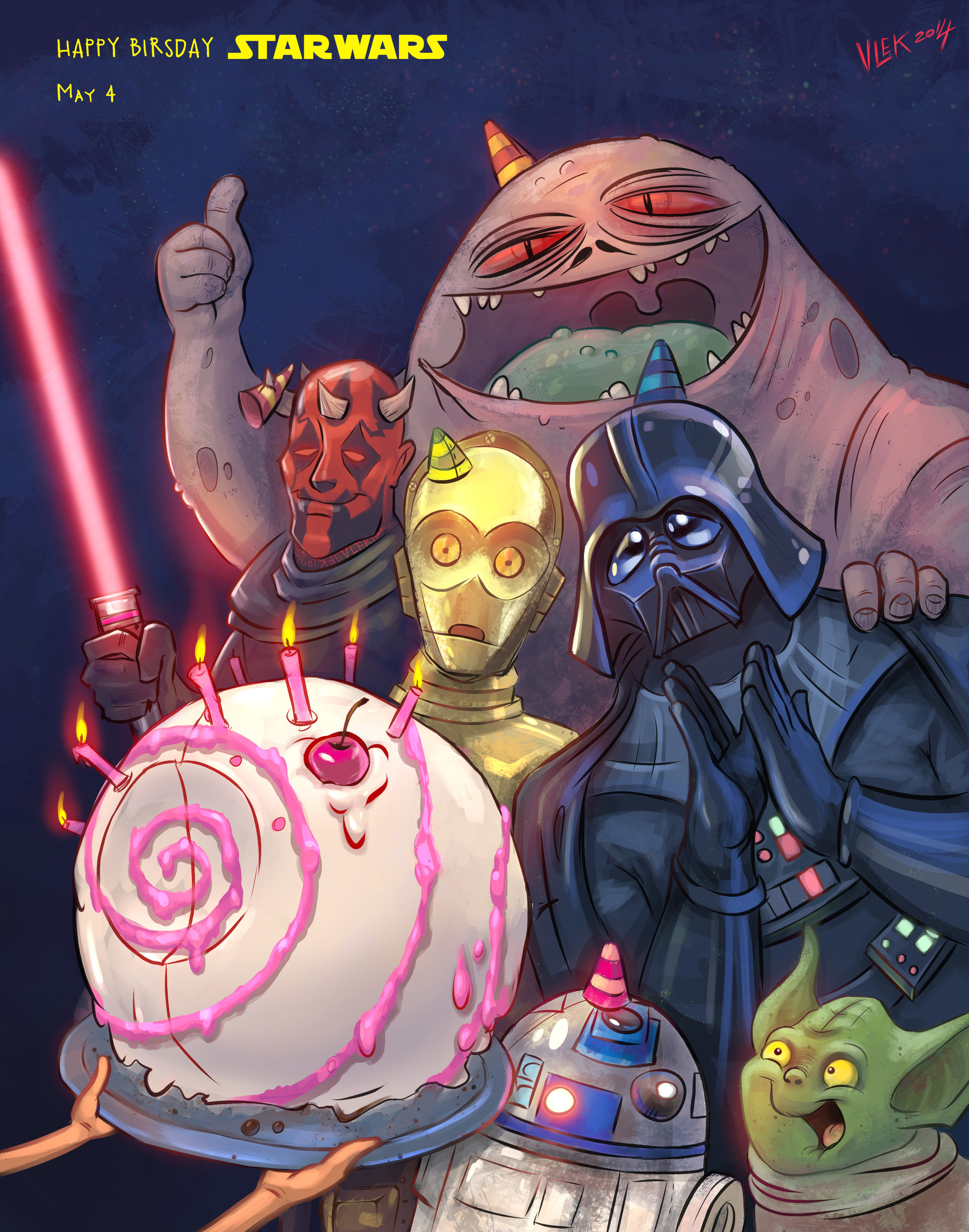 ArtStation - Happy Birsday STAR WARS