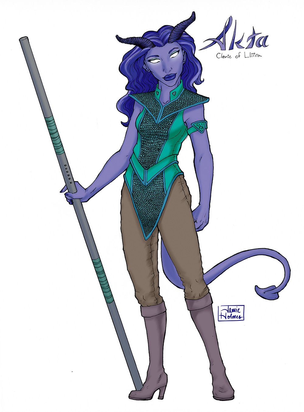 ArtStation - Akta - D&D Character