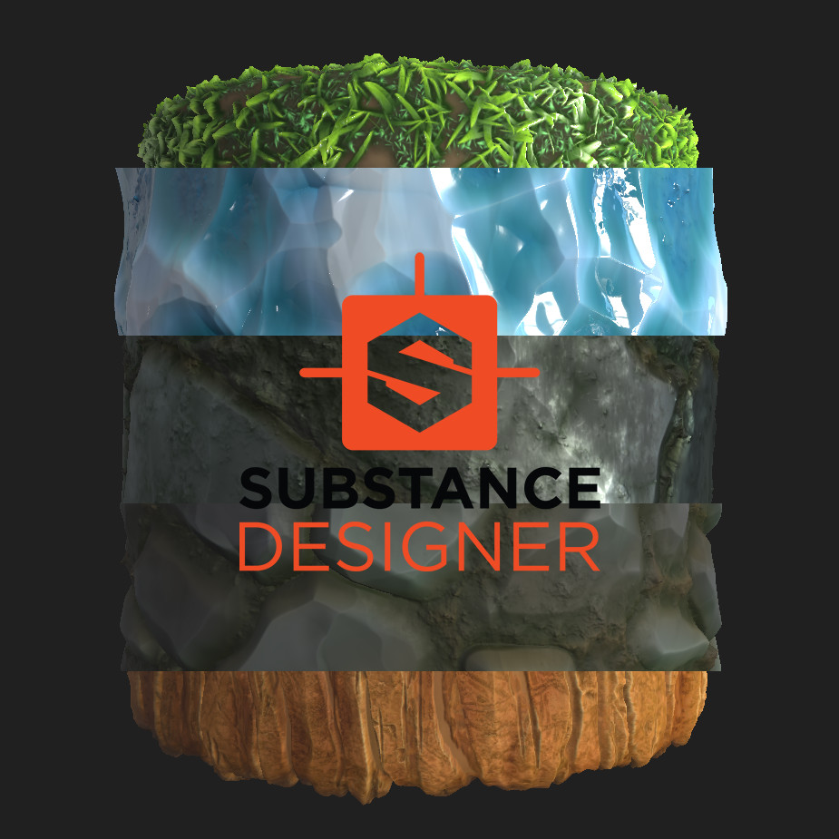 ArtStation - PBR Stylized Material Study