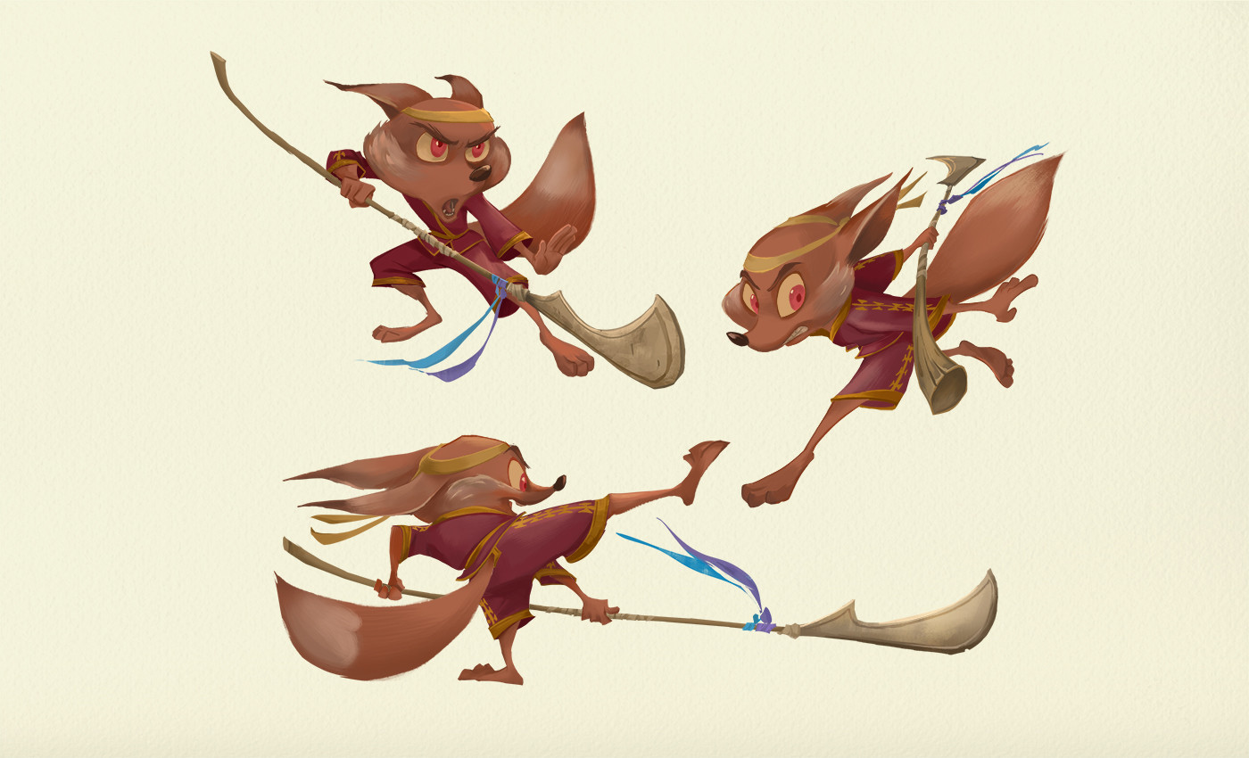 ArtStation - Karate Fox