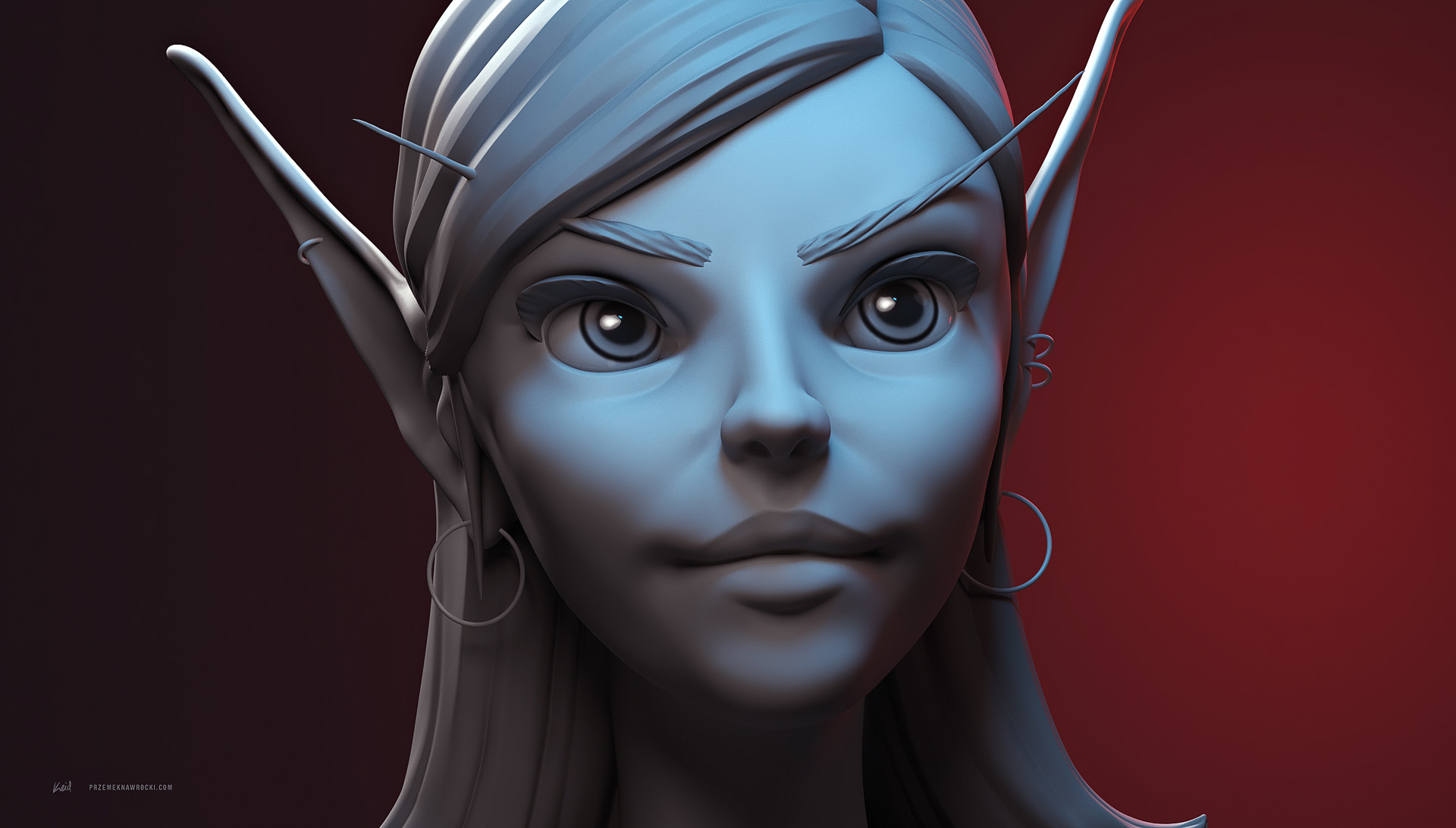 ArtStation - Elf Yelrieth