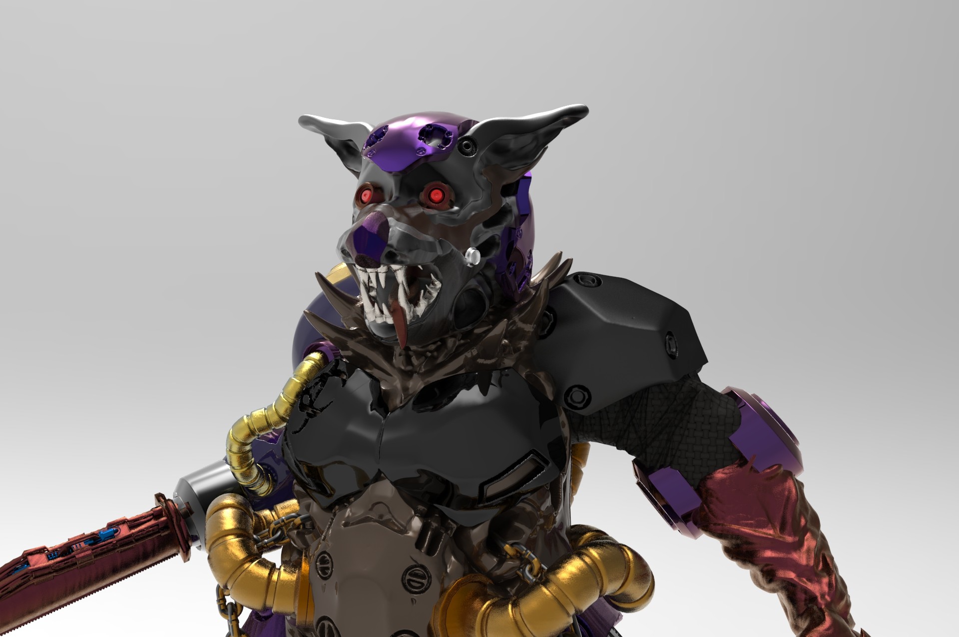 ArtStation - cyborg rat