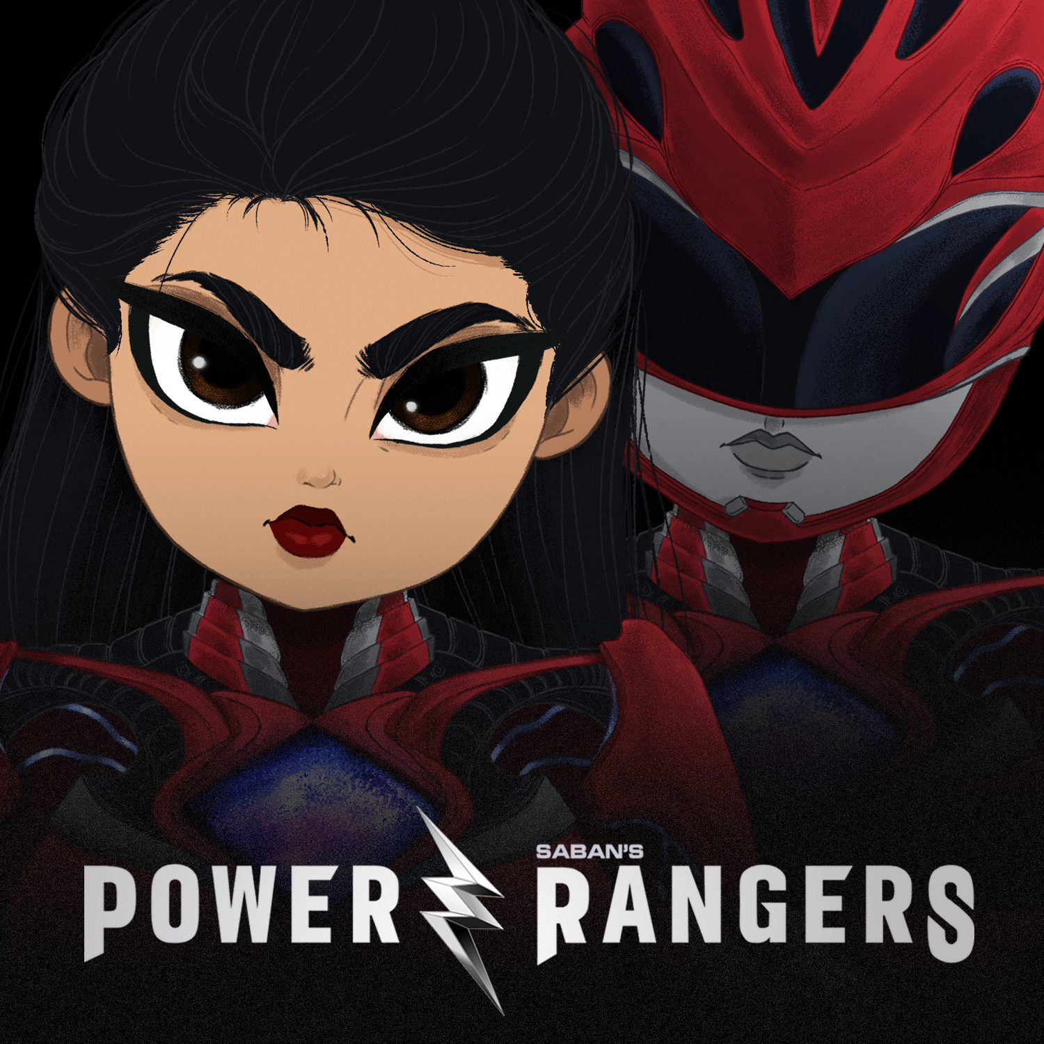 ArtStation - RED RANGER - Power Rangers 2017 suits