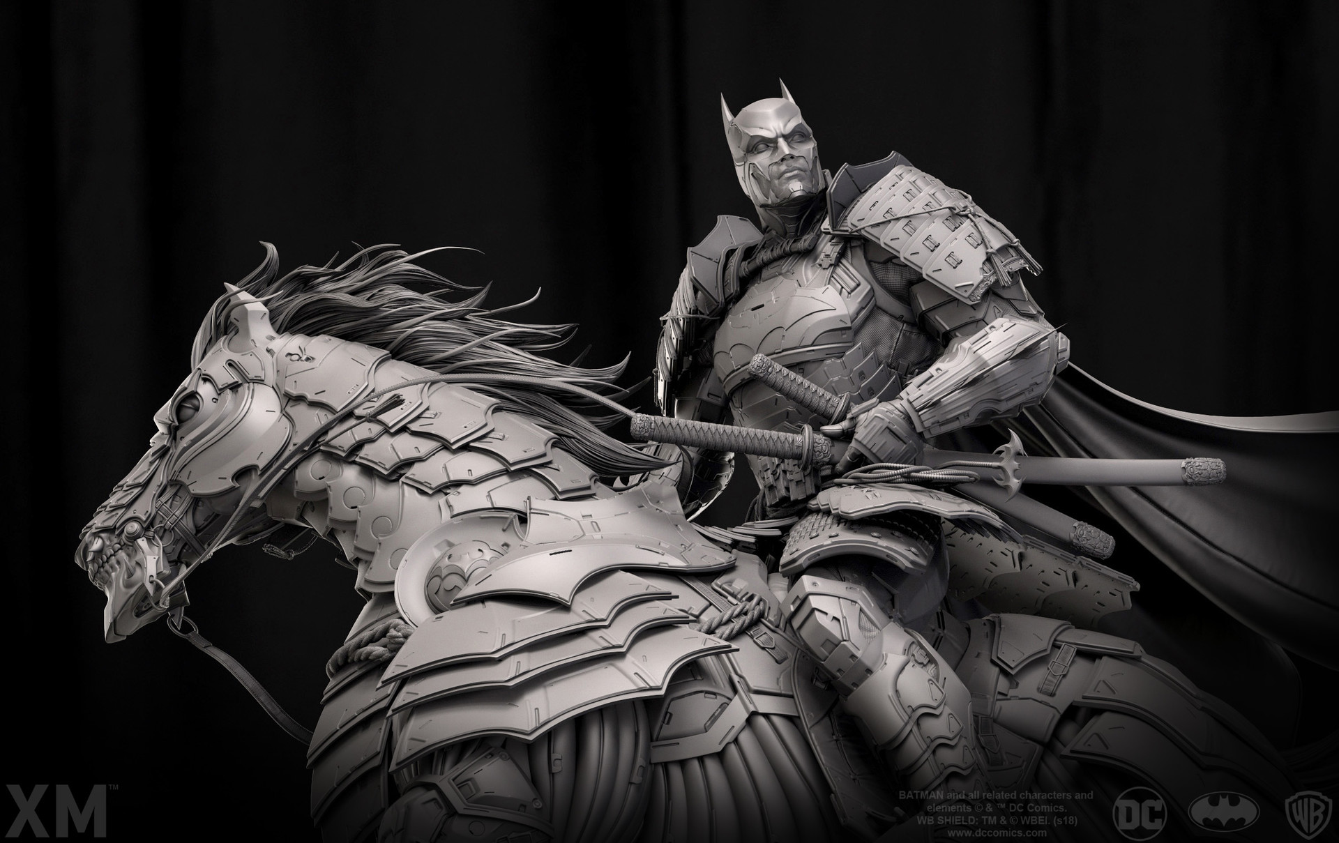 ArtStation - Shogun Batman Sculpt - XM Studios