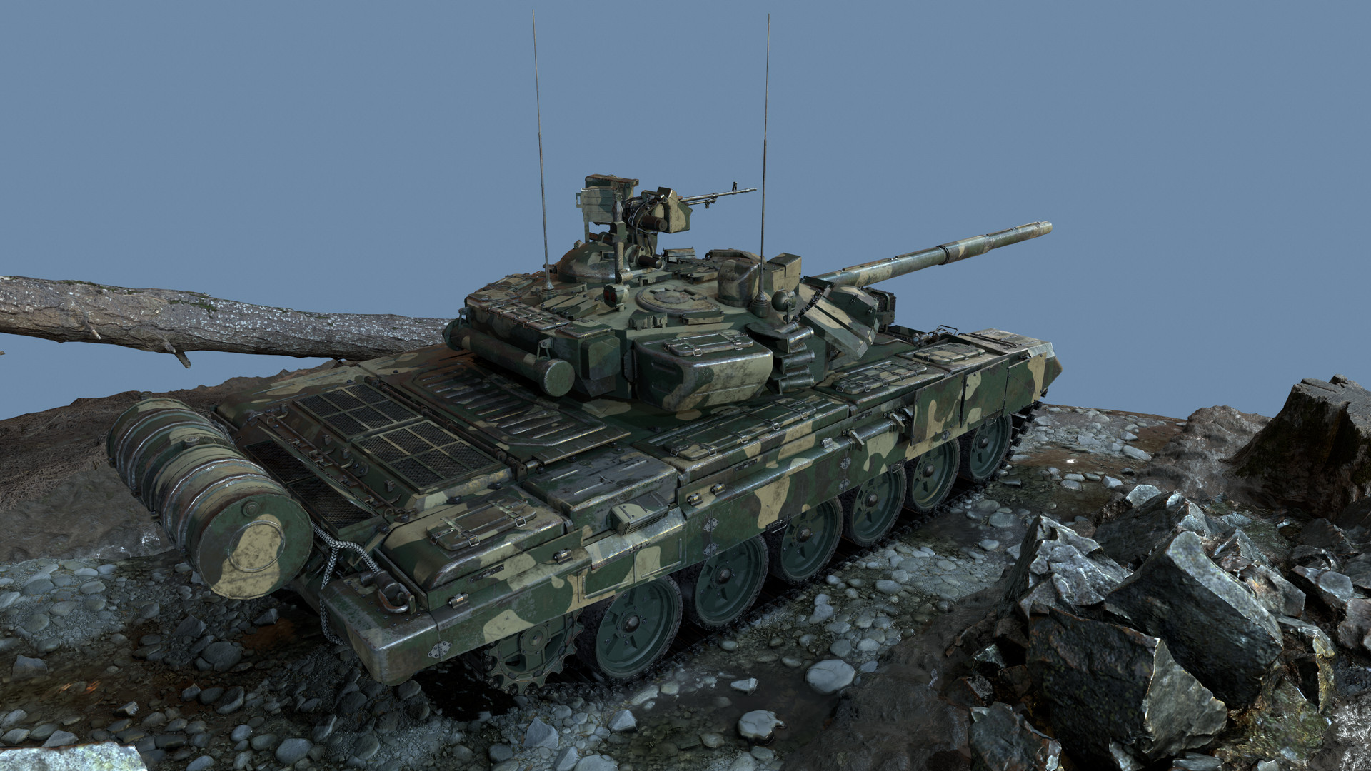 ArtStation - Tank T-90