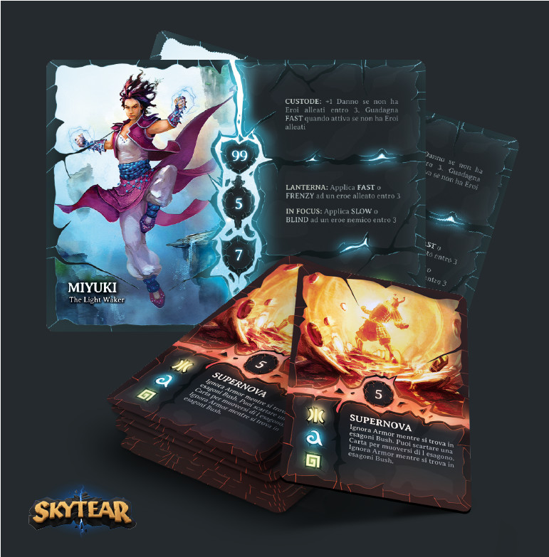 ArtStation - SkyTear - Card Design