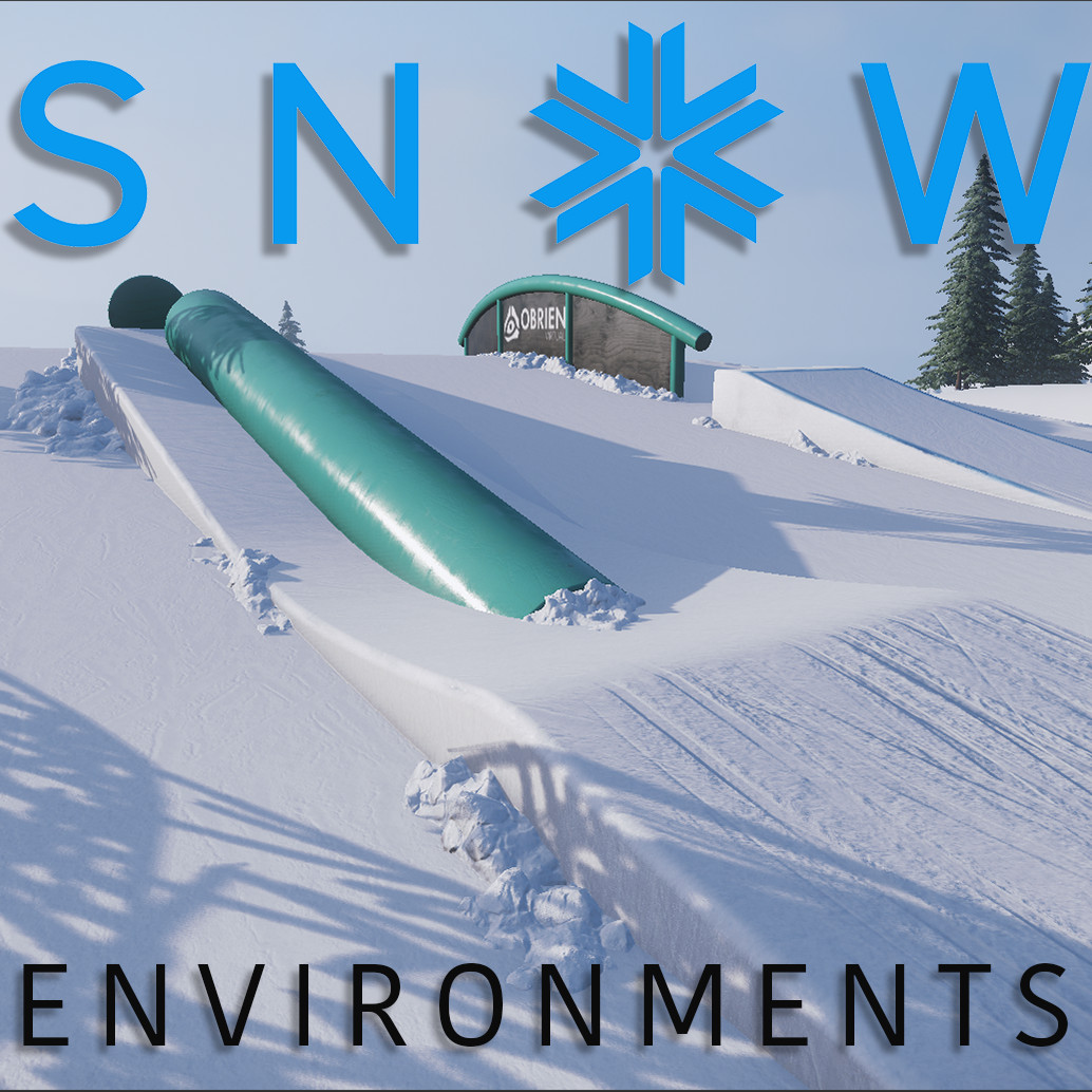 ArtStation - SNOW environment art