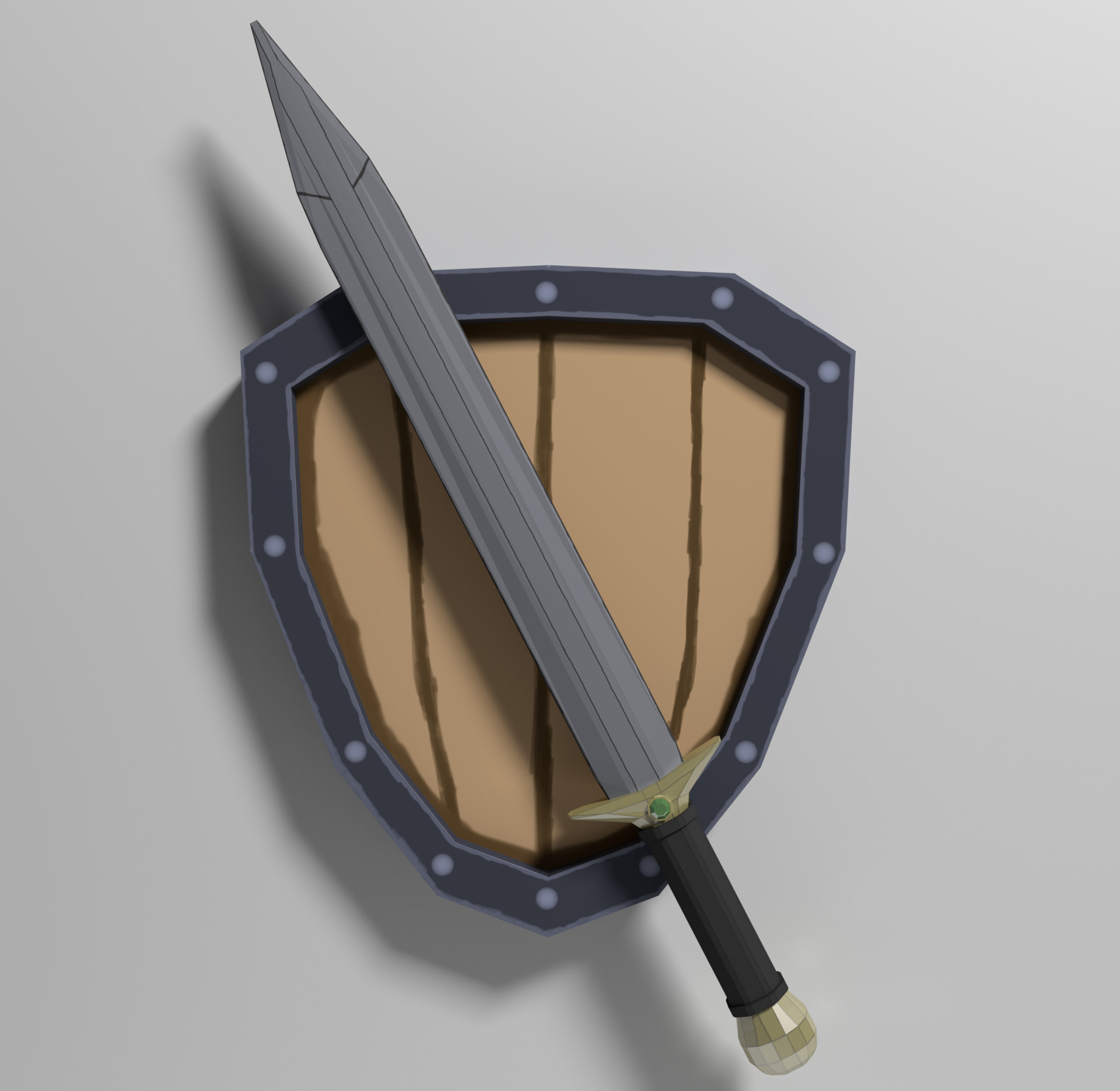 ArtStation - Shield and Sword