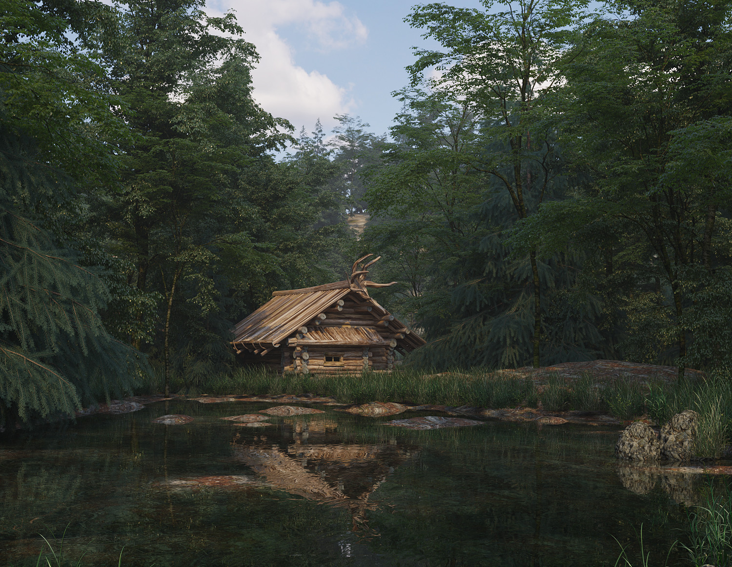 ArtStation - Forest cg incubator