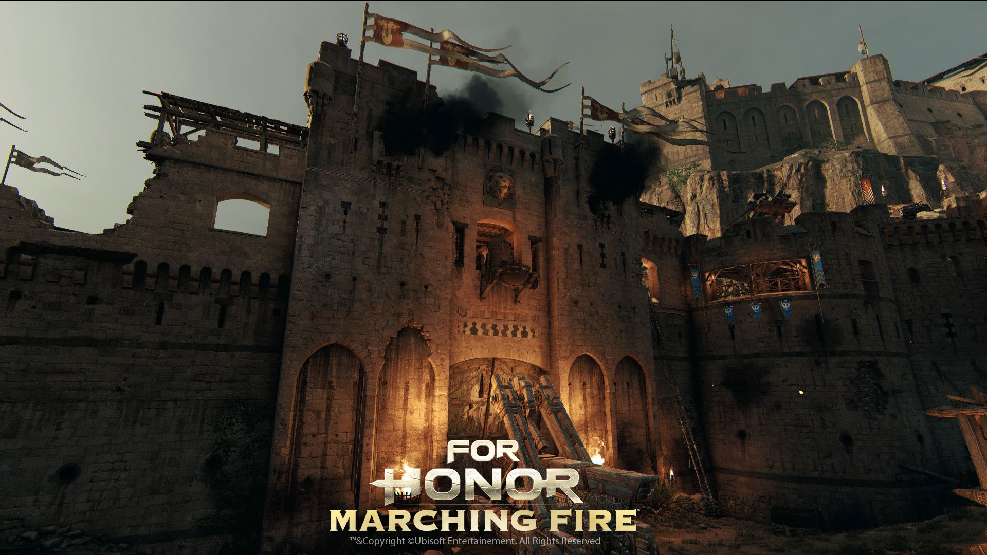ArtStation - For Honor - Marching Fire - Walled city