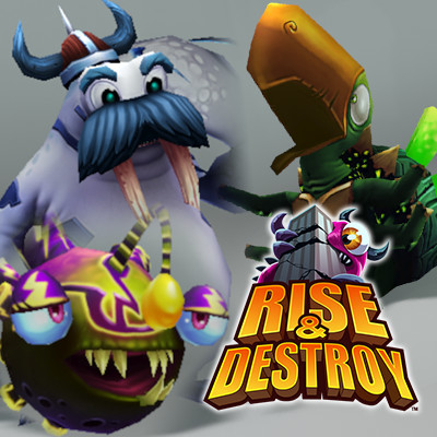 ArtStation - Rise and Destroy Animations