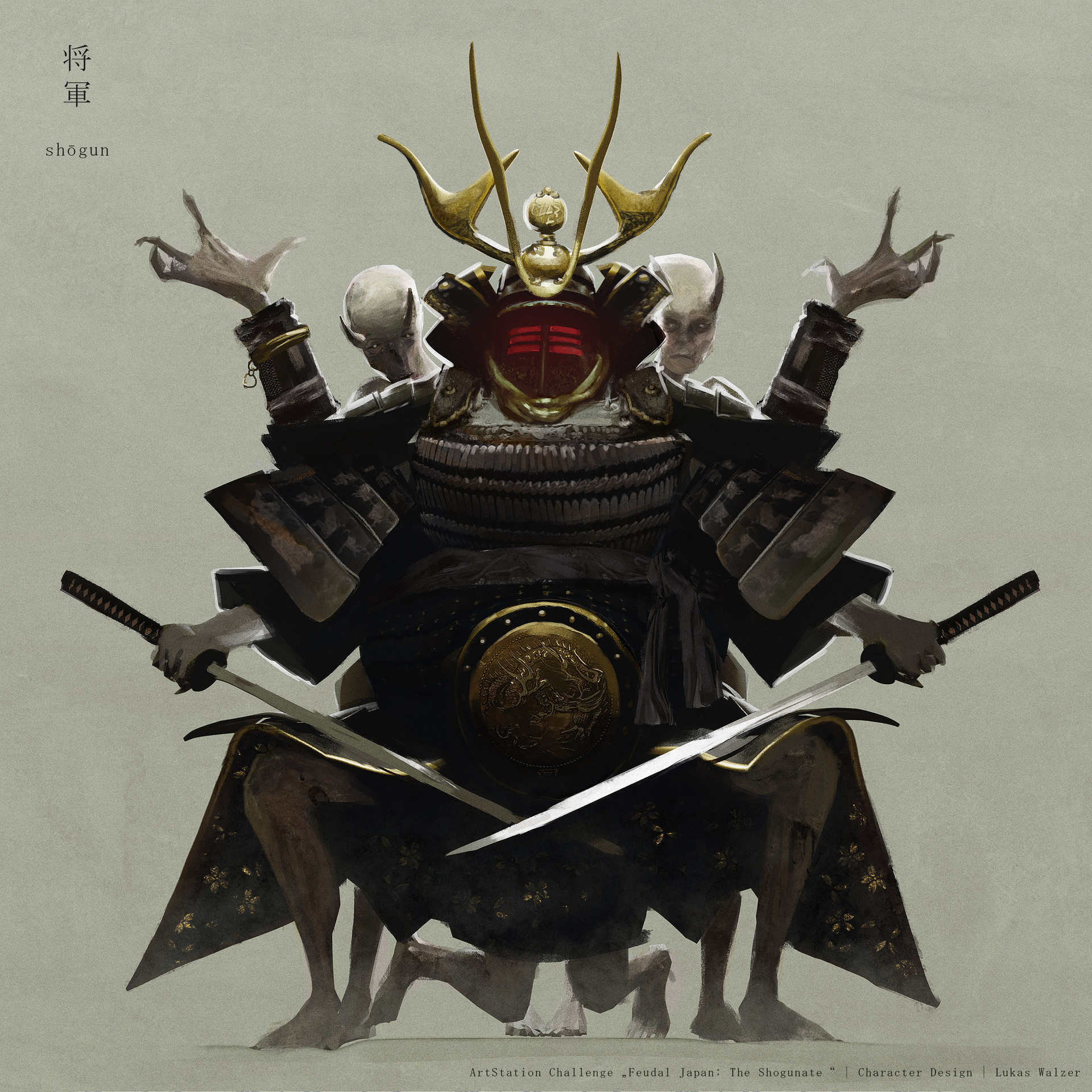 ArtStation - ArtStation Challenge "Feudal Japan: The Shogunate ...