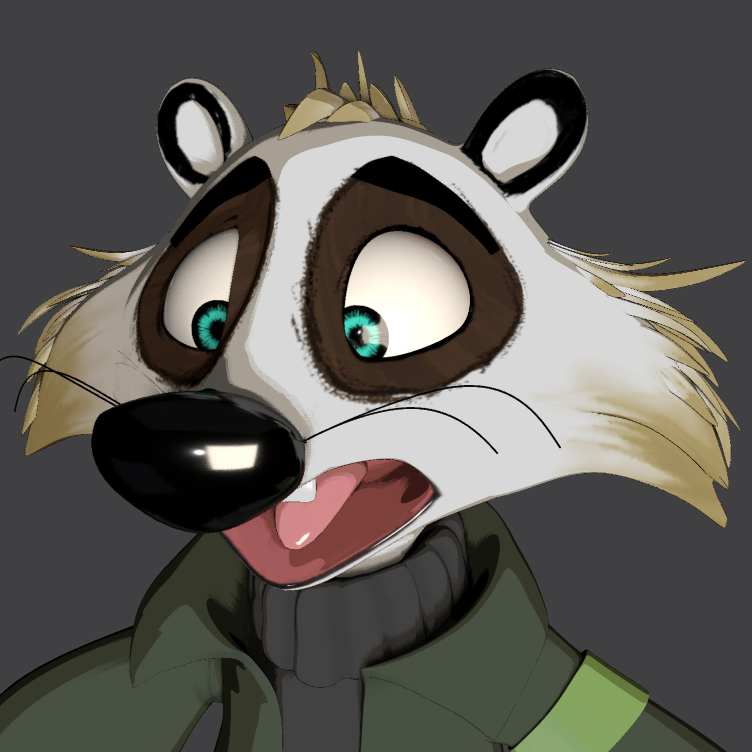 ArtStation - Raccoon