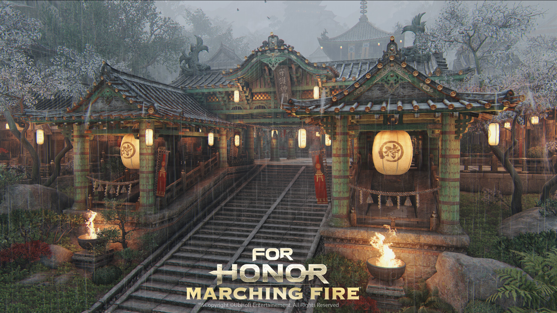 ArtStation - For Honor - Temple Garden