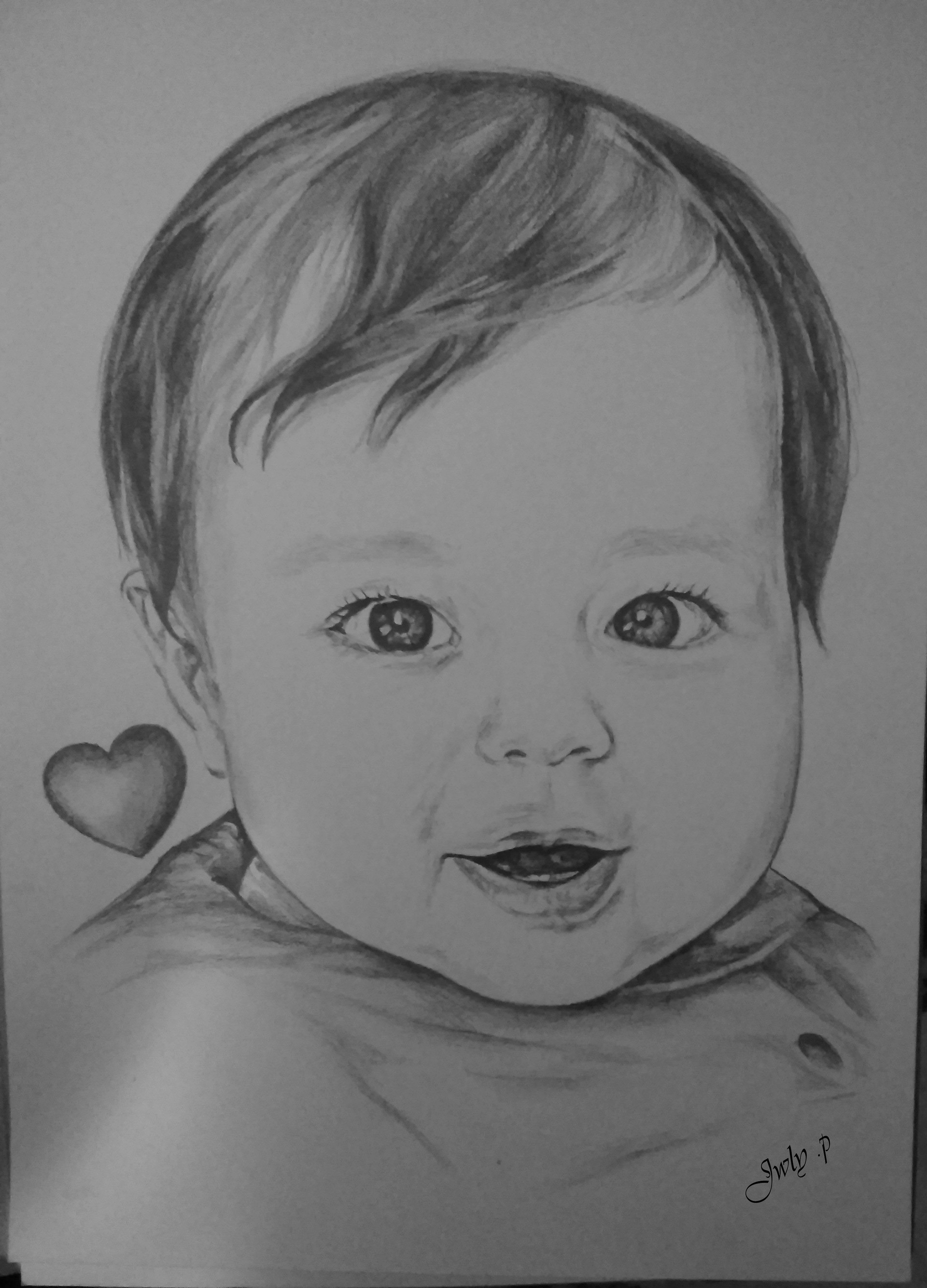 ArtStation - My Little happy baby