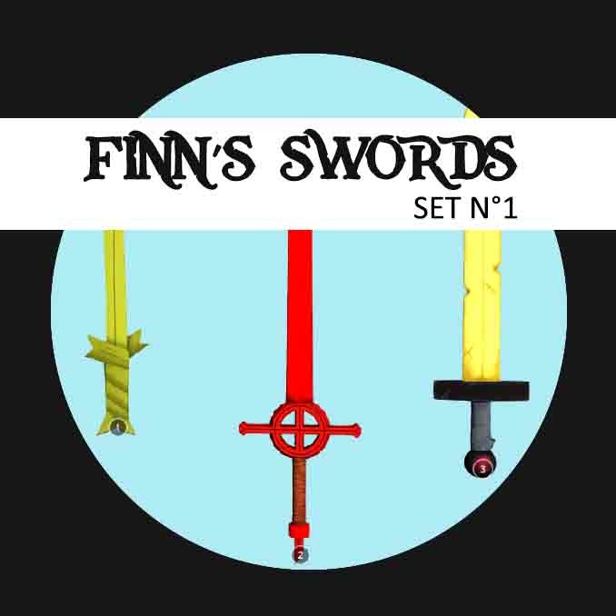 ArtStation - Finn's swords SET.N°1