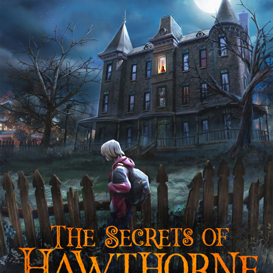 ArtStation - Book Cover - The Secret of Hawthorne House