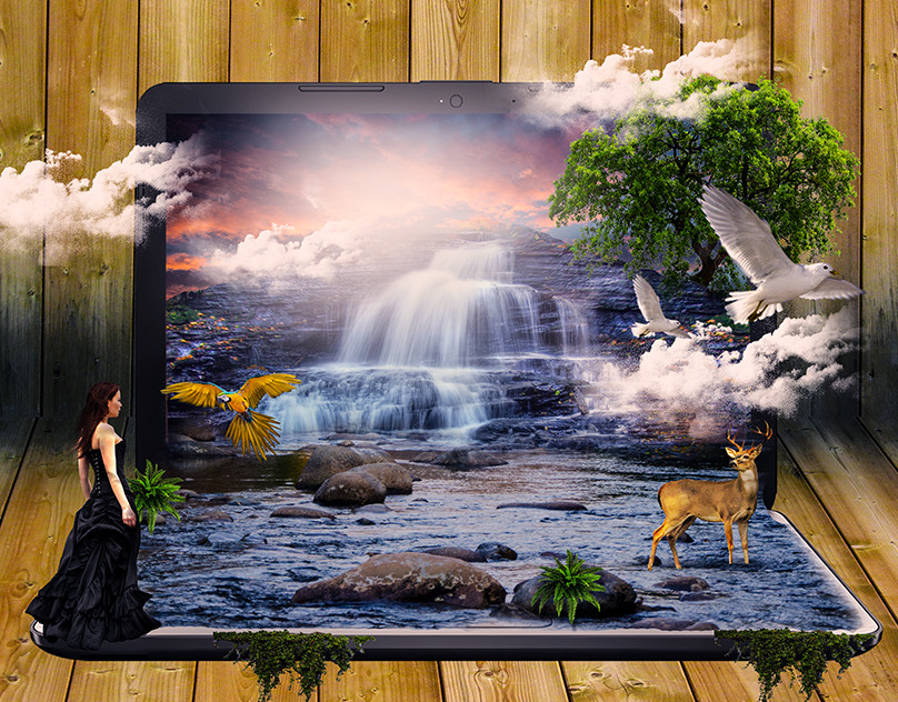 ArtStation - The Laptop of Nature