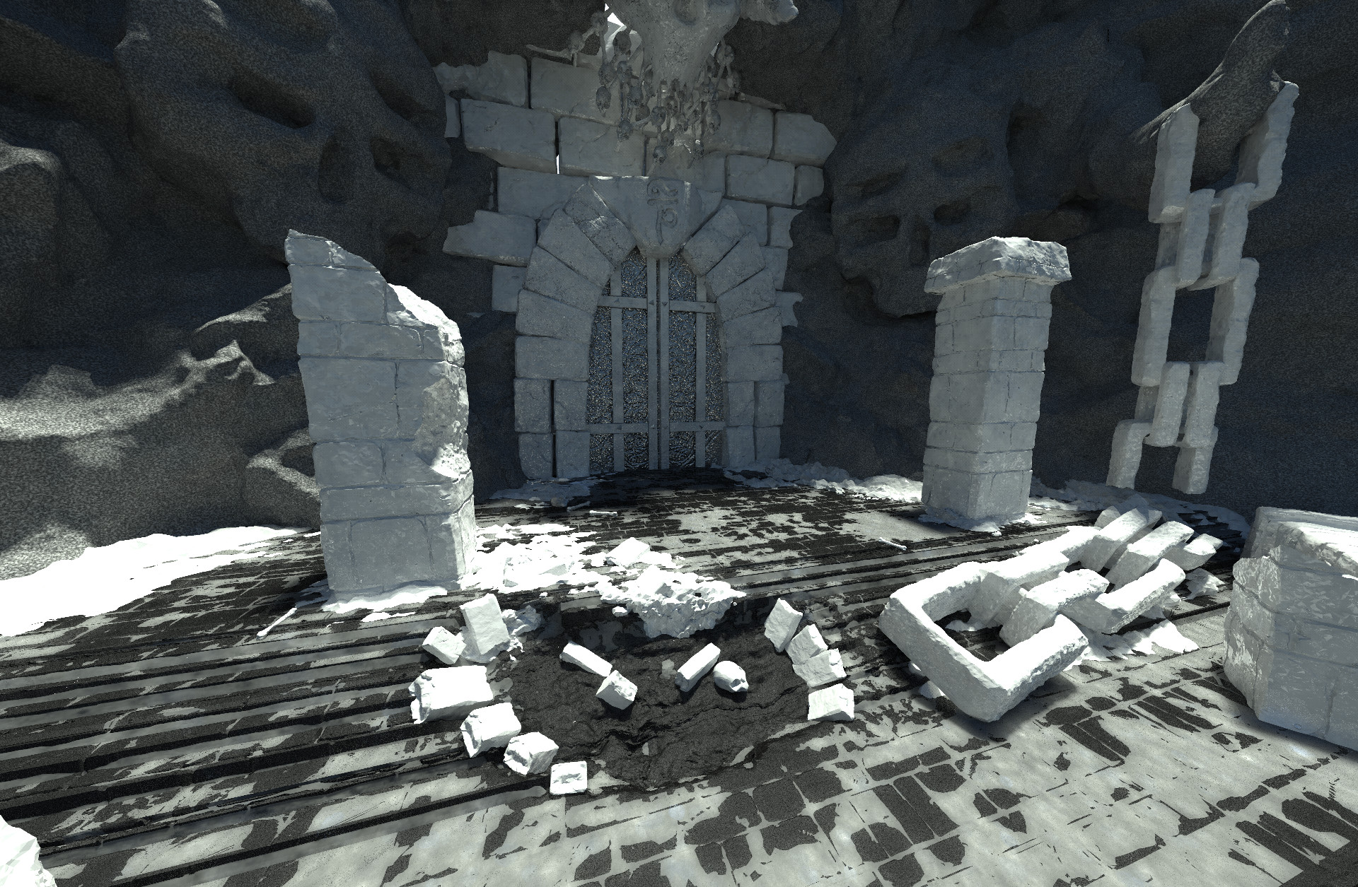 ArtStation - Entrance to the dungeon