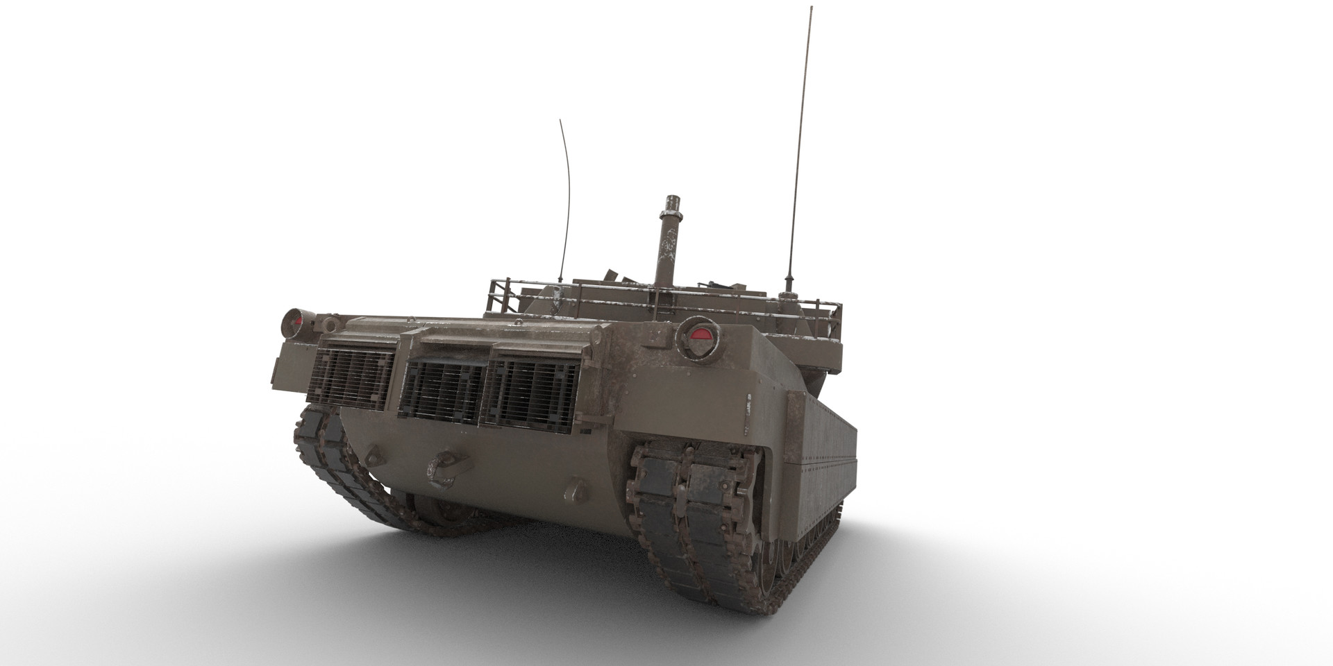 ArtStation - Abraham_m1 Tank