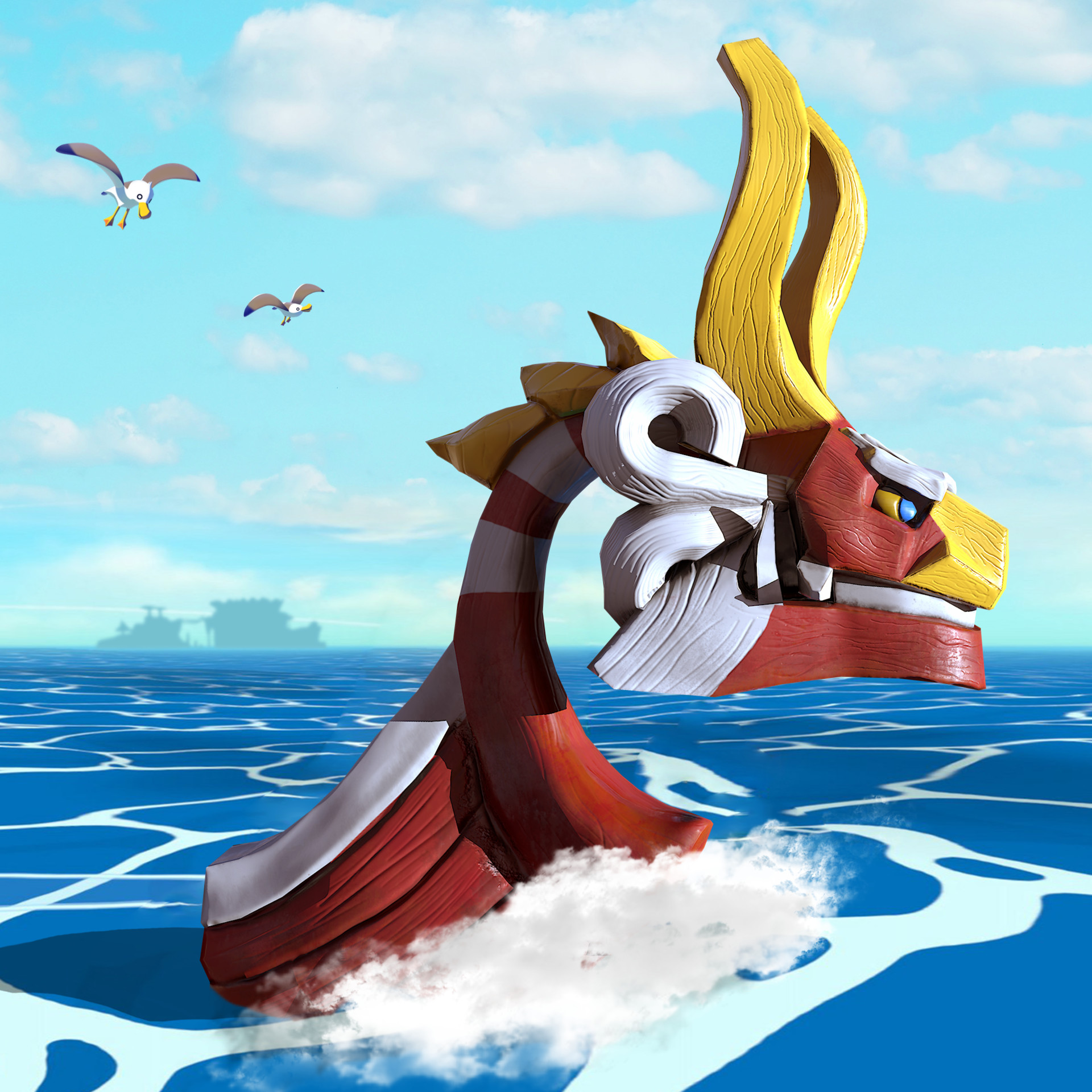 ArtStation - The King of Red Lions - The Legend of Zelda : The Wind Waker