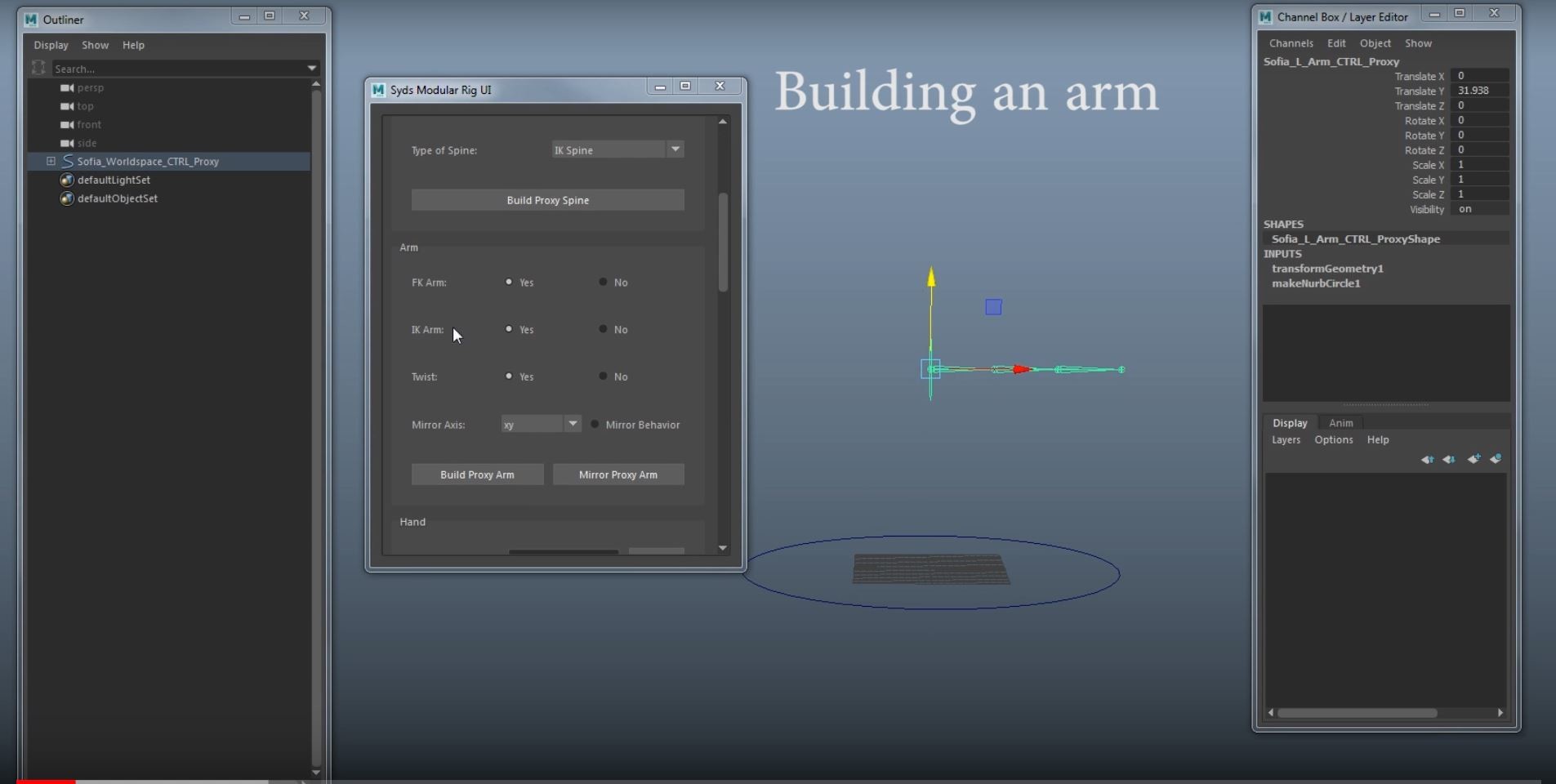 ArtStation - Modular Rigging Tool