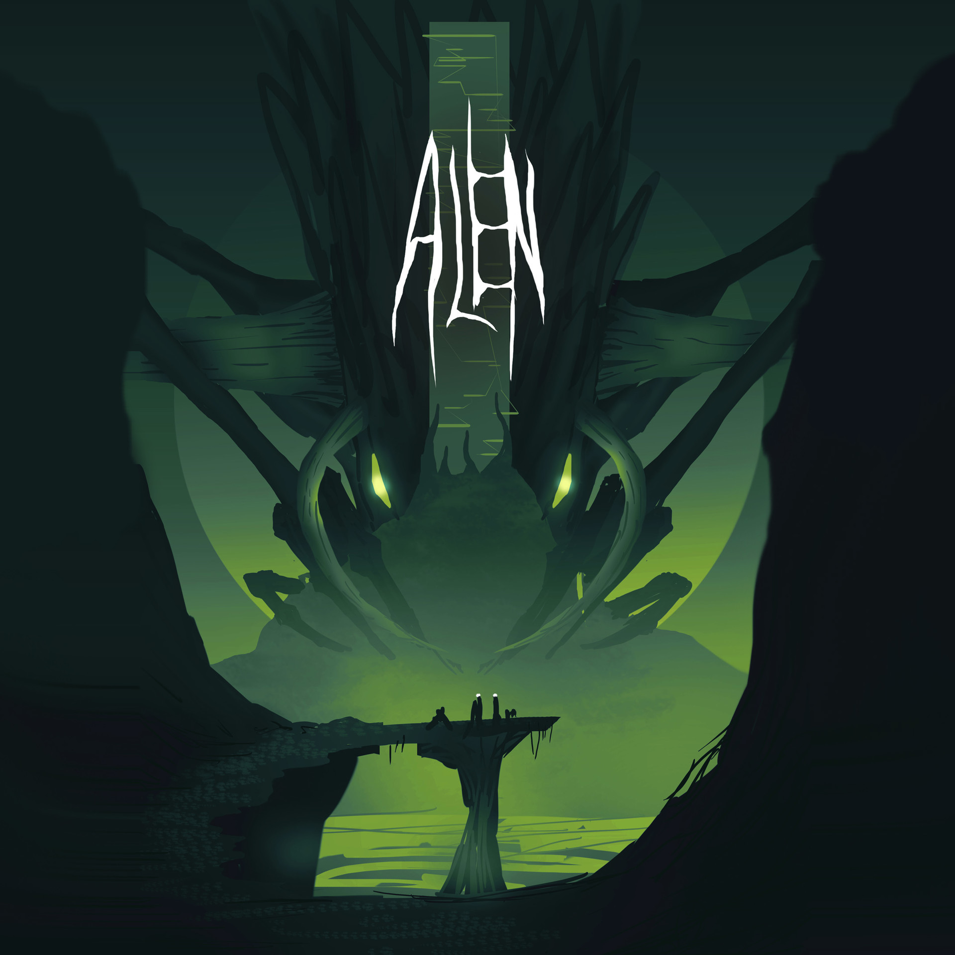 ArtStation - Alien Encounter