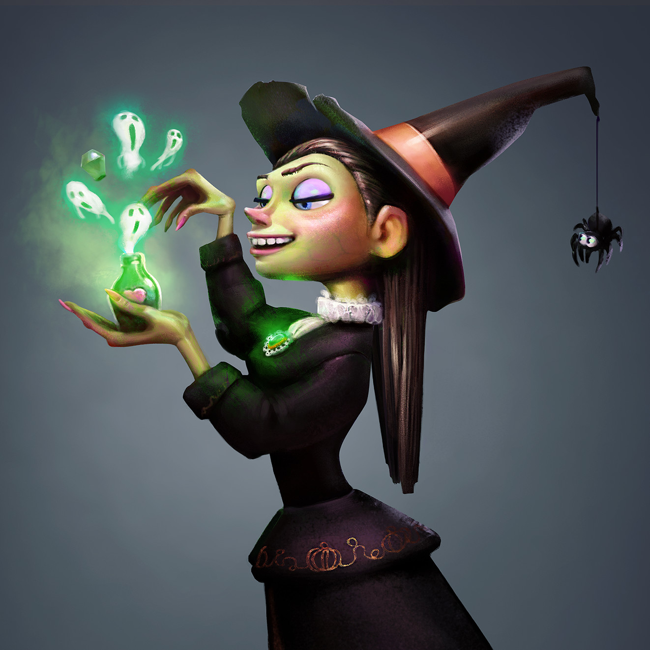 ArtStation - Witchy Woman