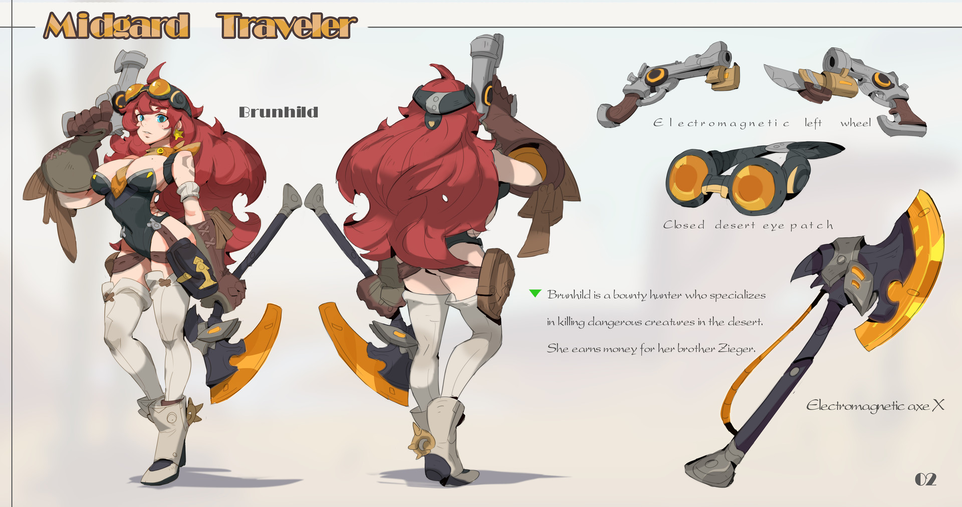 ArtStation - MIDGARD TRAVELER+V+