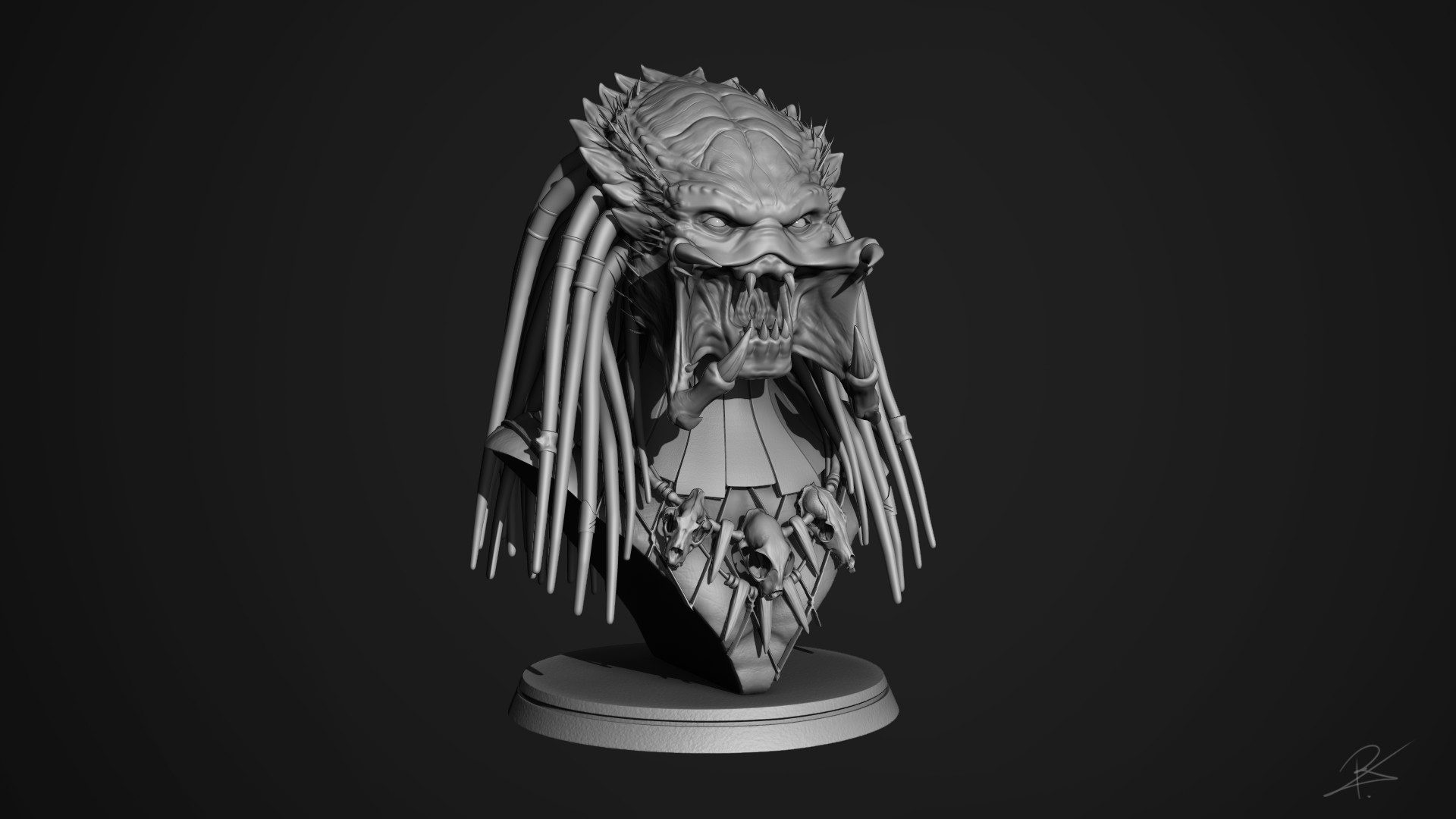 ArtStation - Predator sculpt