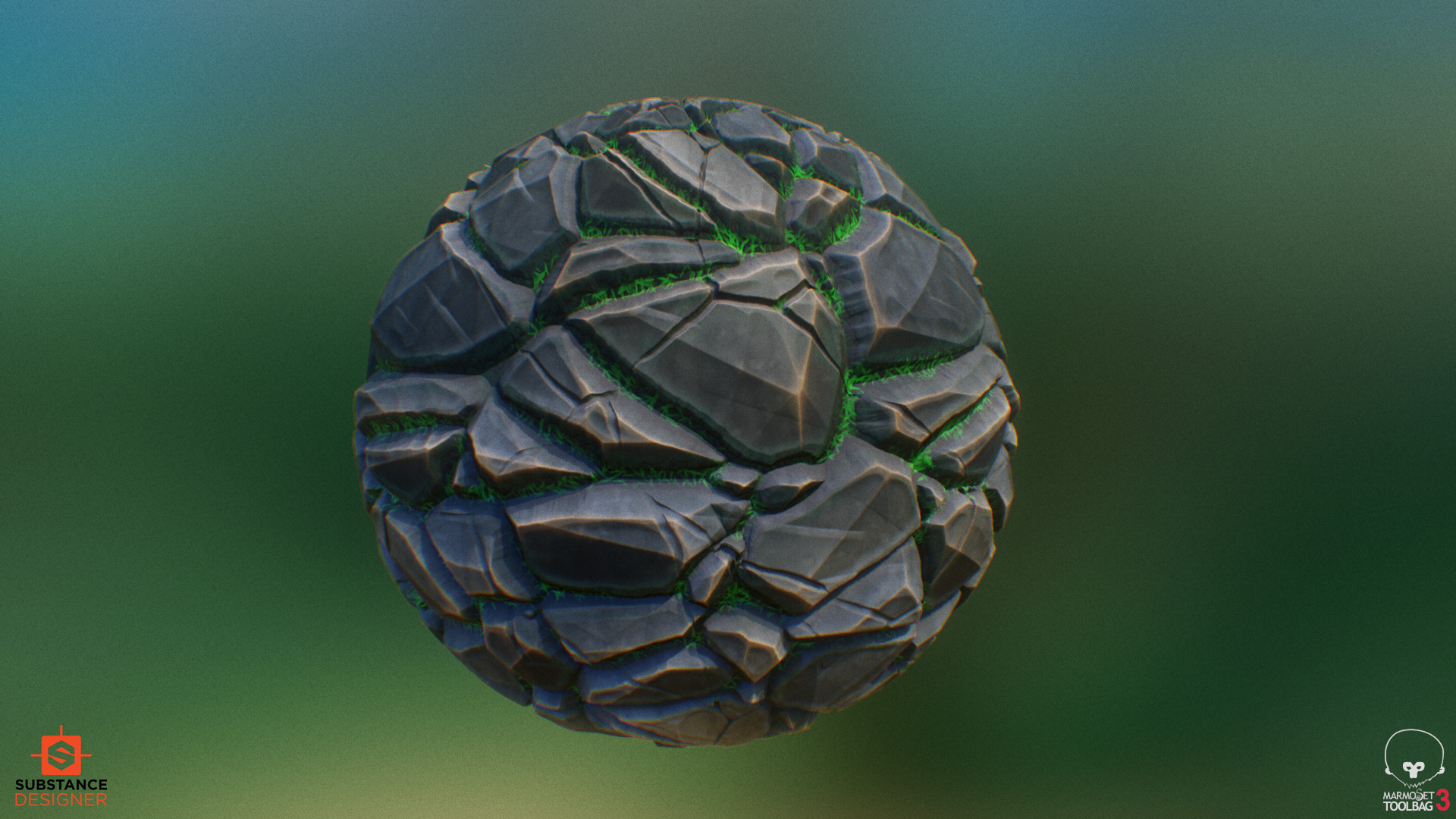 ArtStation - Rock texture study
