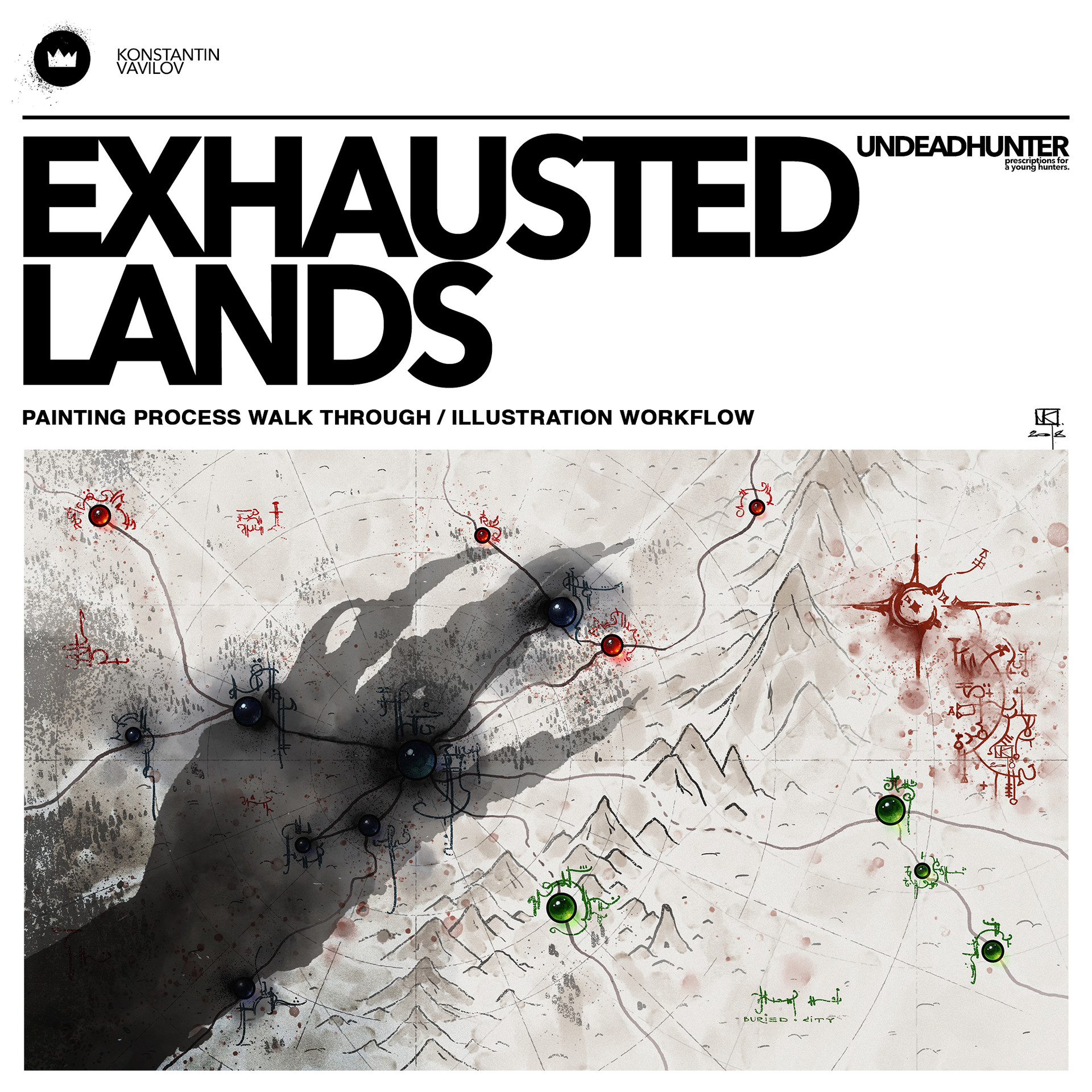 ArtStation - Day 7: Exhausted lands