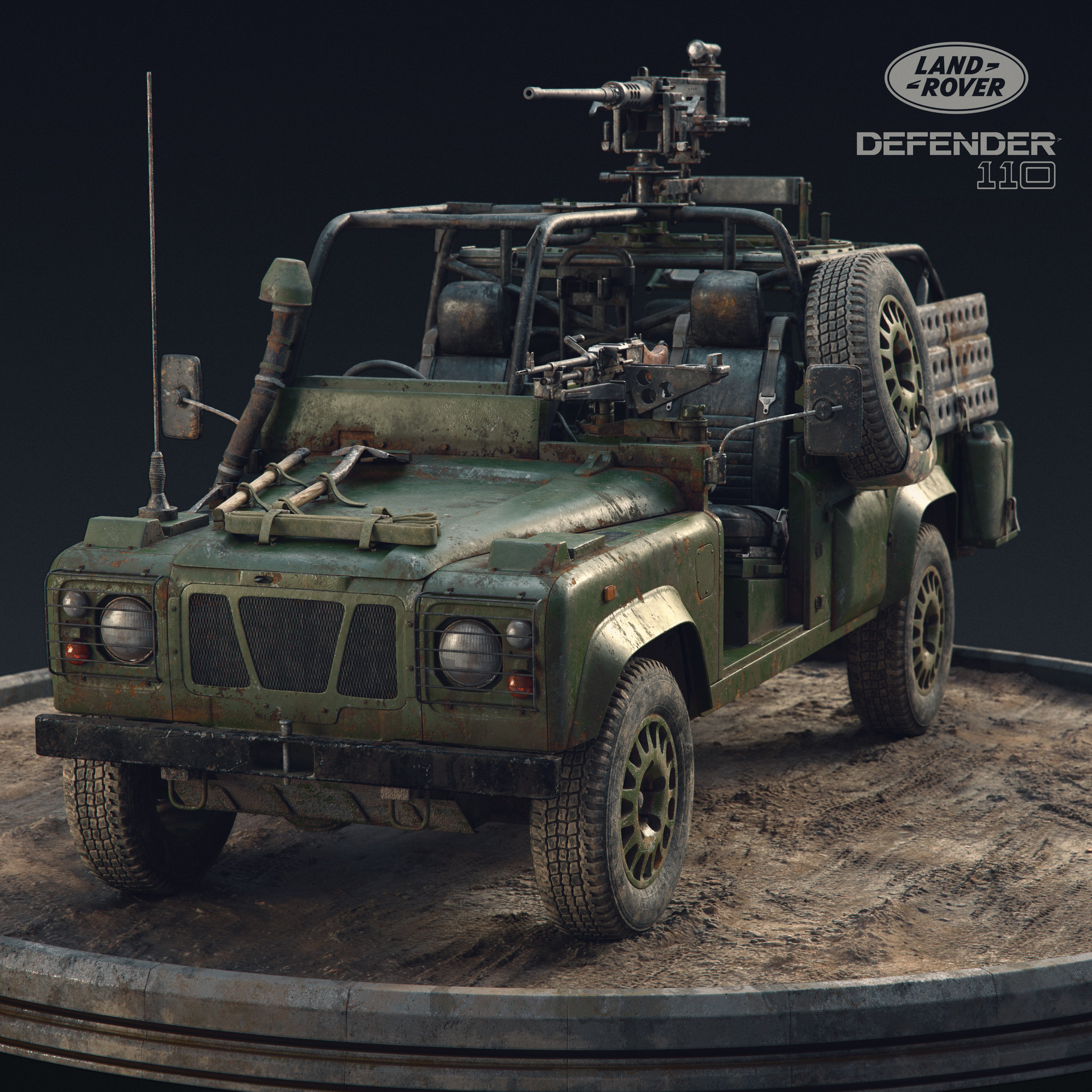 ArtStation - Land Rover Defender