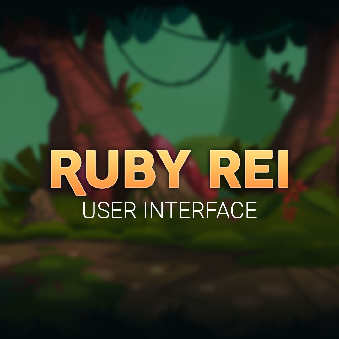 ArtStation - UI for Ruby Rei Game
