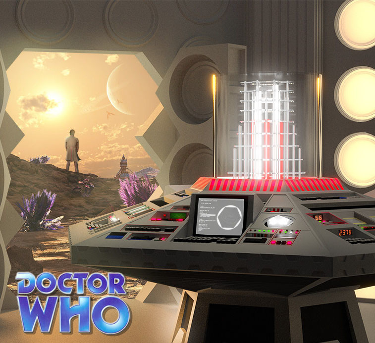 ArtStation - The TARDIS through the ages.