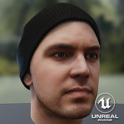 ArtStation - Photogrammetry head scan for Realtime Test