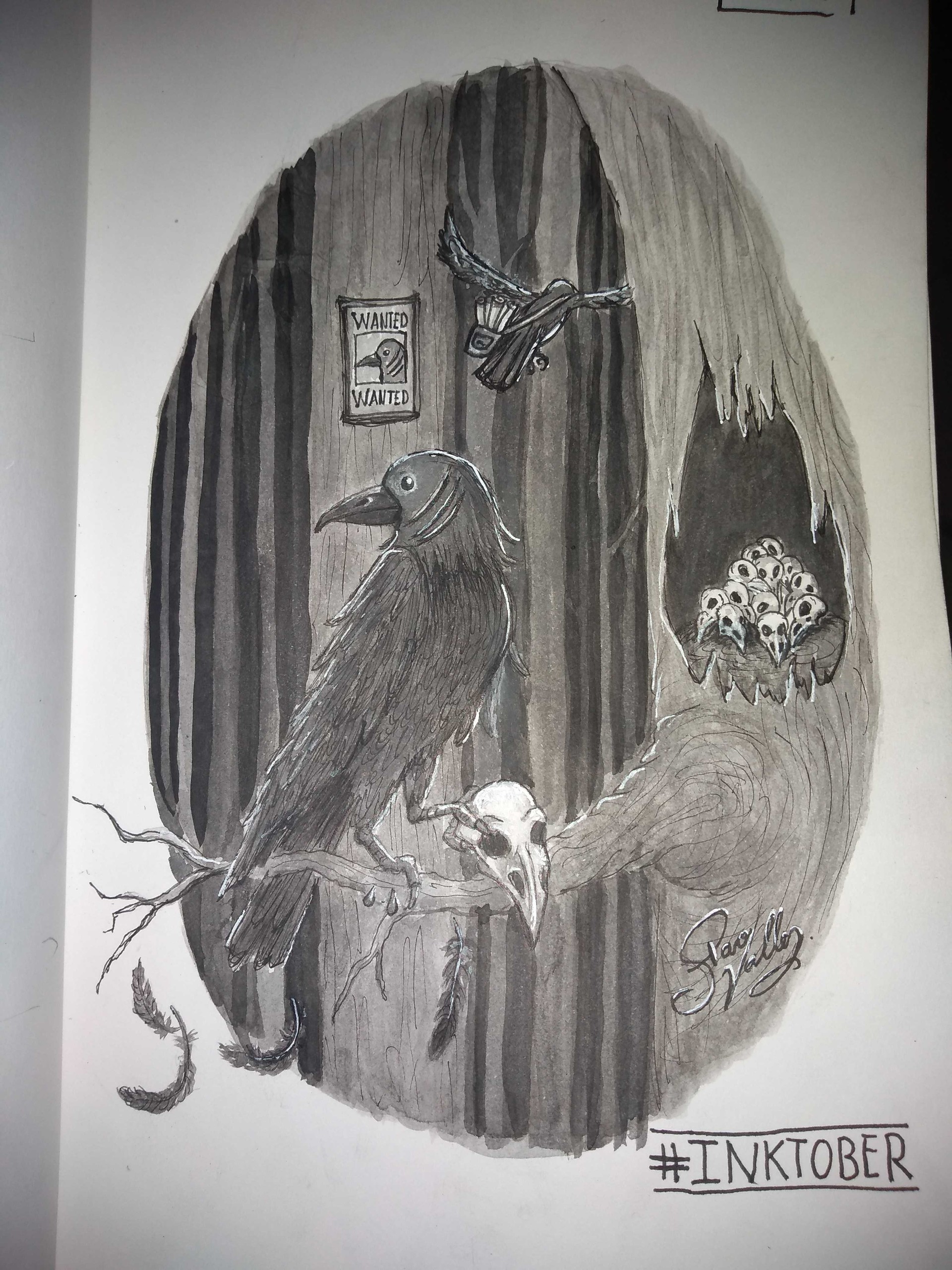 ArtStation - A killer Raven